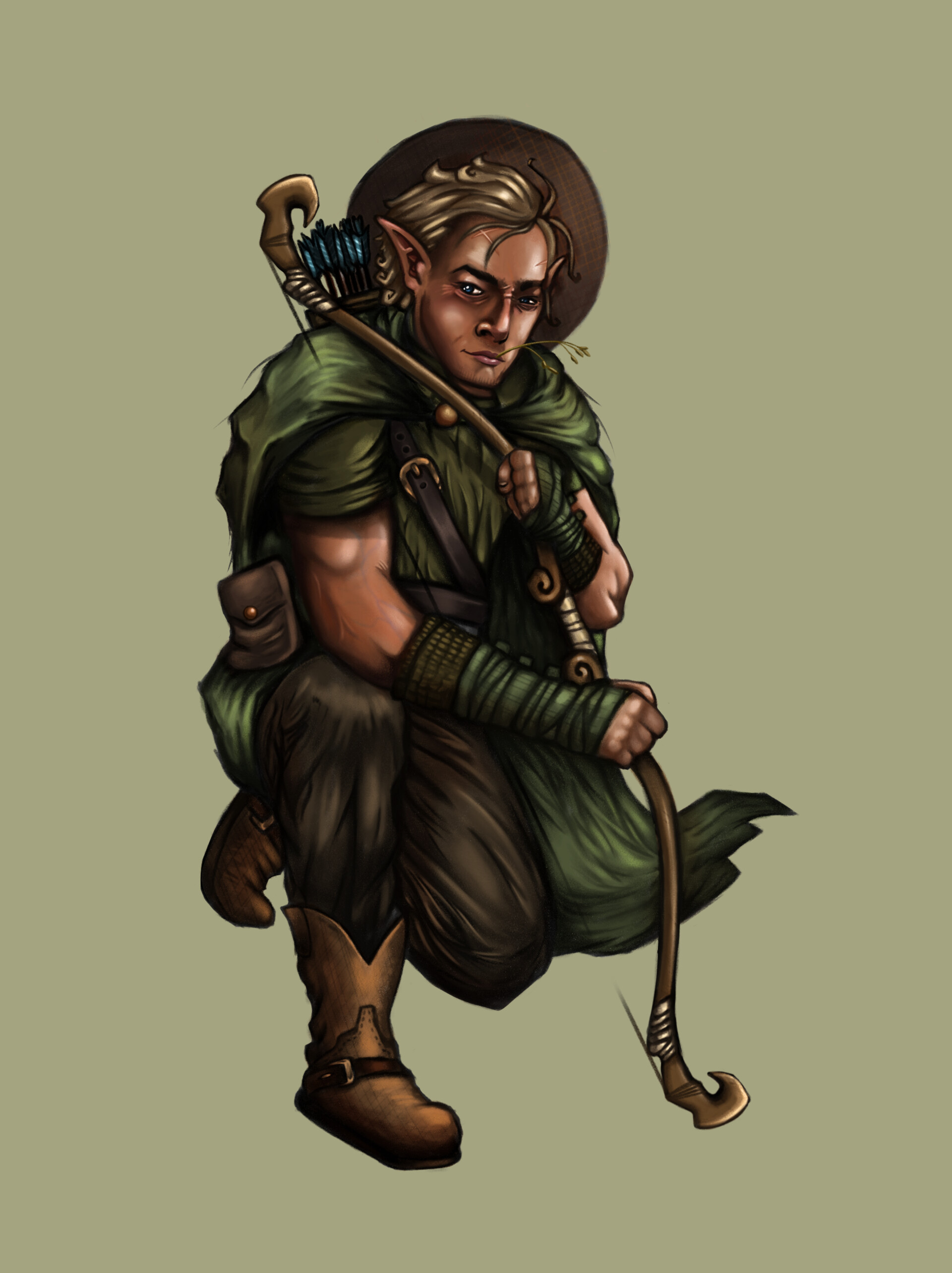 ArtStation - Rootin Tootin D&D shootin