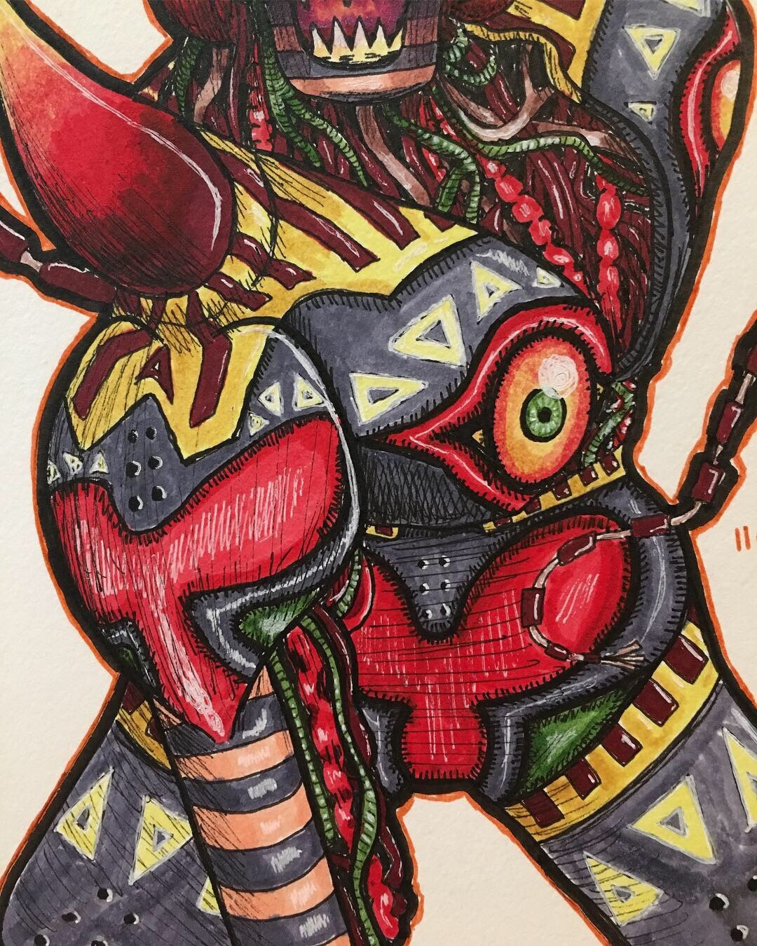 majoras wrath coloring pages