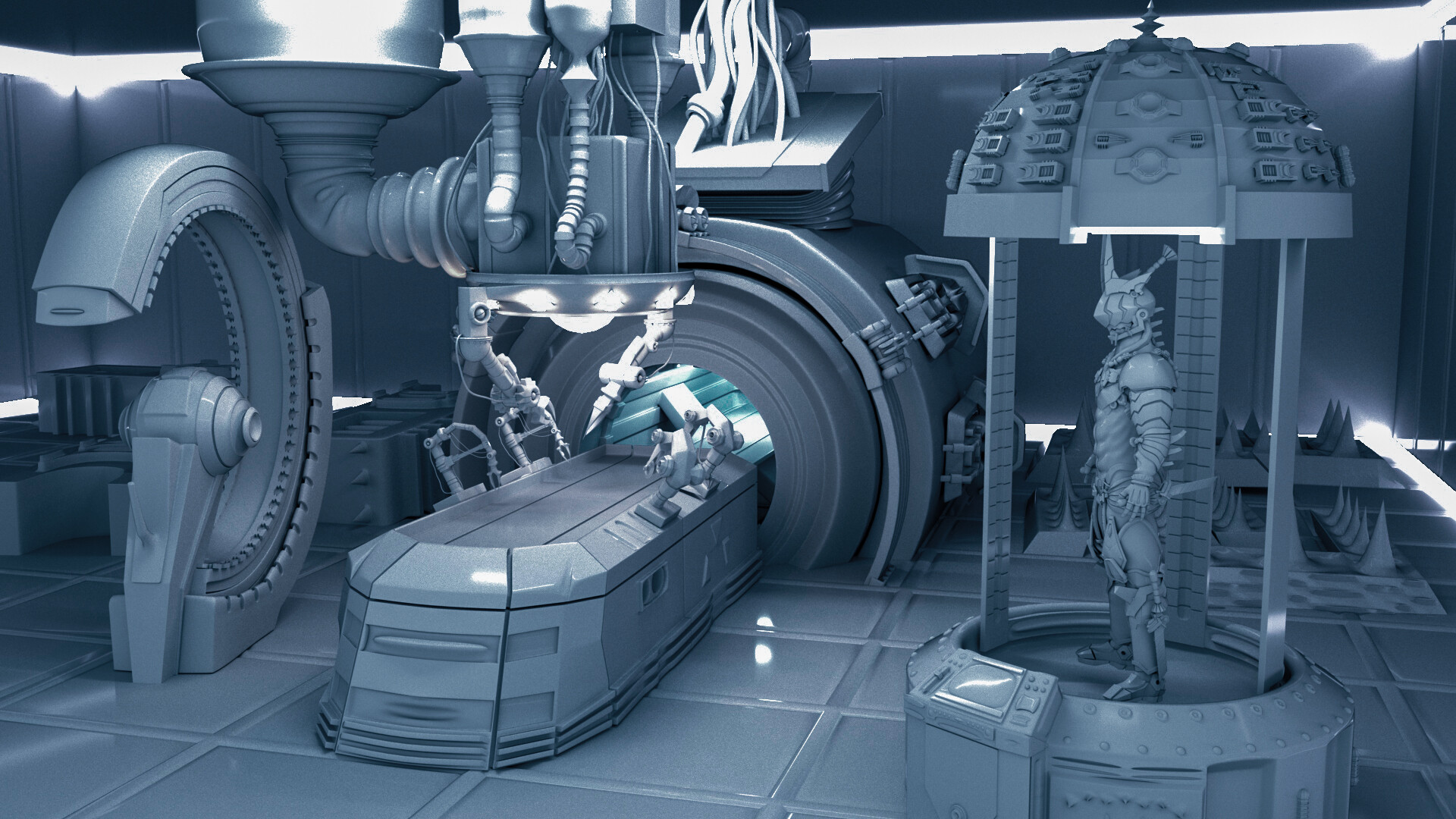 ArtStation - Sci-fi modeling