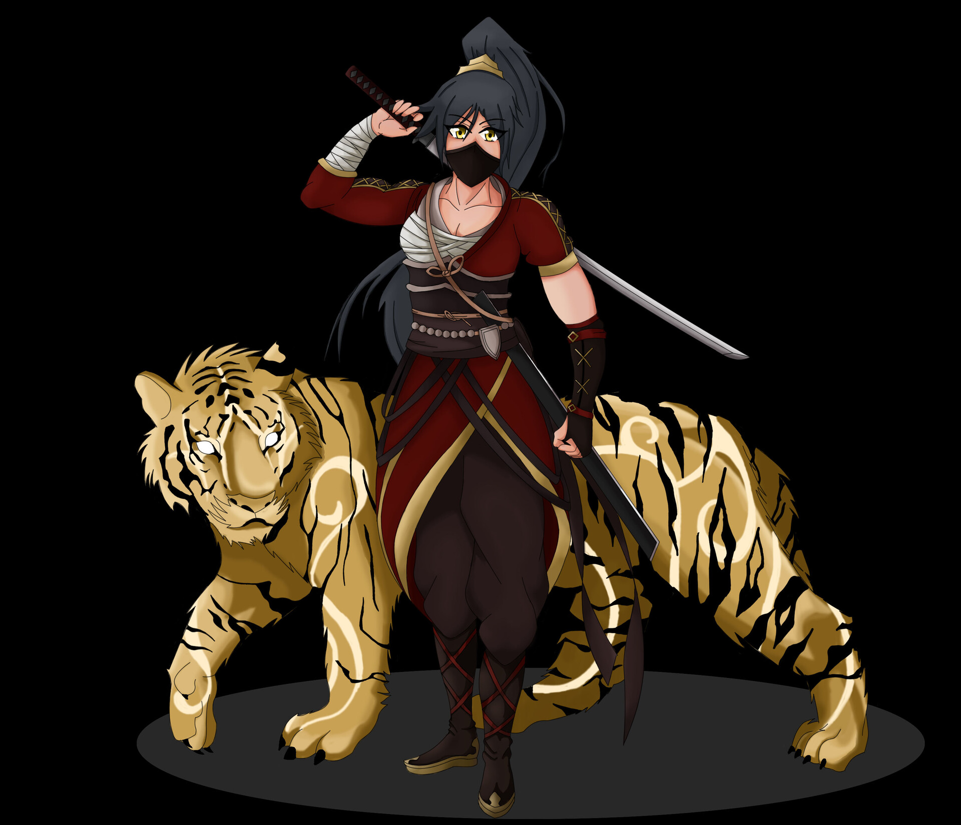 ArtStation - 5th Spirit Beast Contractor - Tiger Contractor