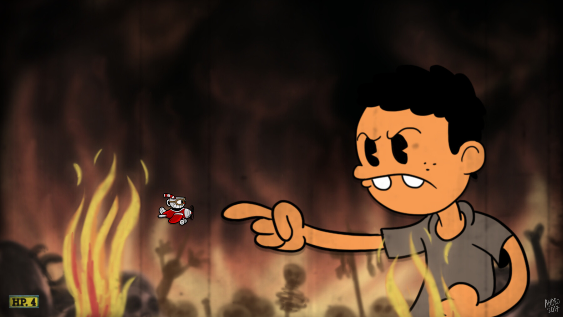 Andro Juniarto - Cuphead Fanarts (2017-2018)