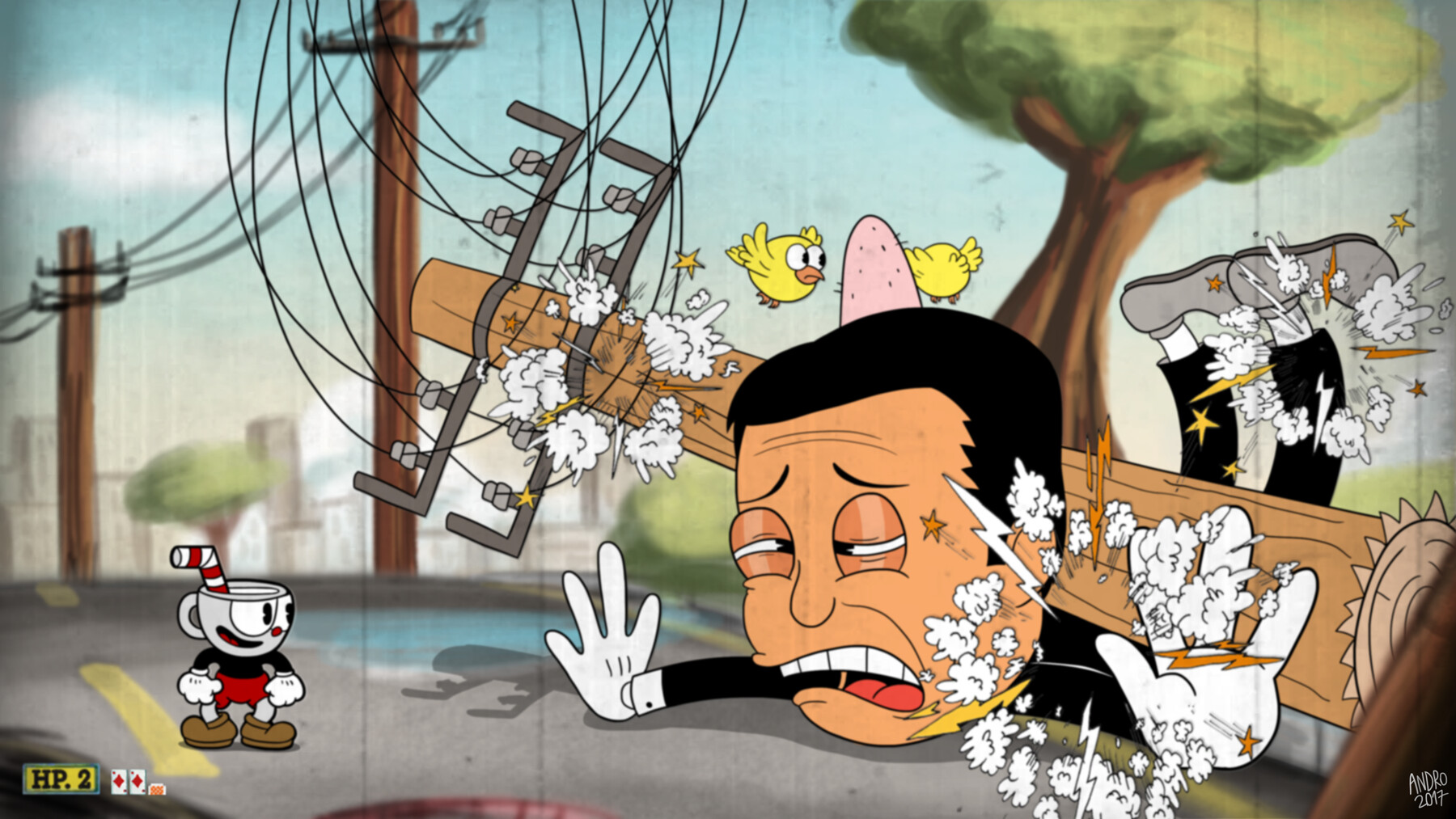 Andro Juniarto - Cuphead Fanarts (2017-2018)