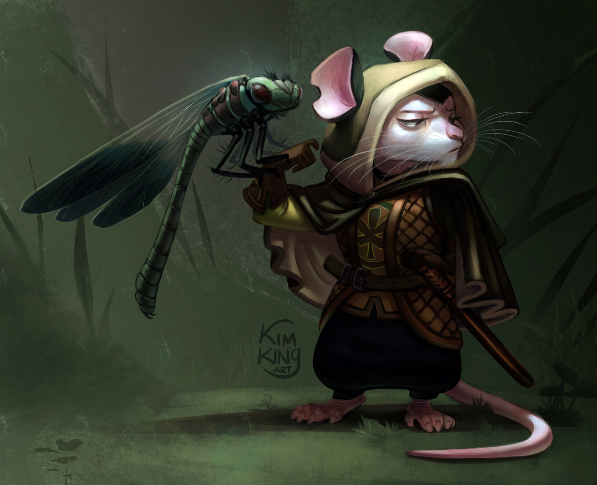 ArtStation - Character Design Challenge: Mouse Warrior