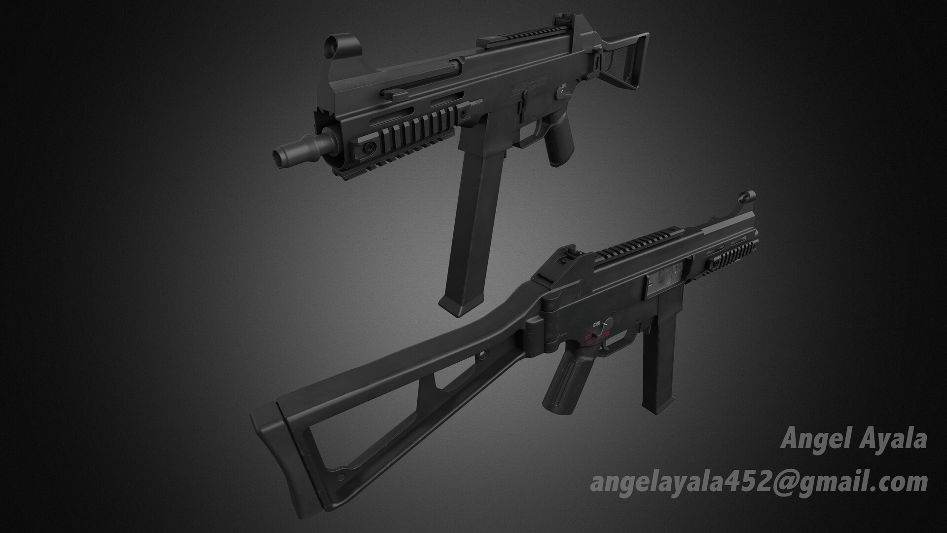 Angel Ayala - UMP Sub Machine Gun