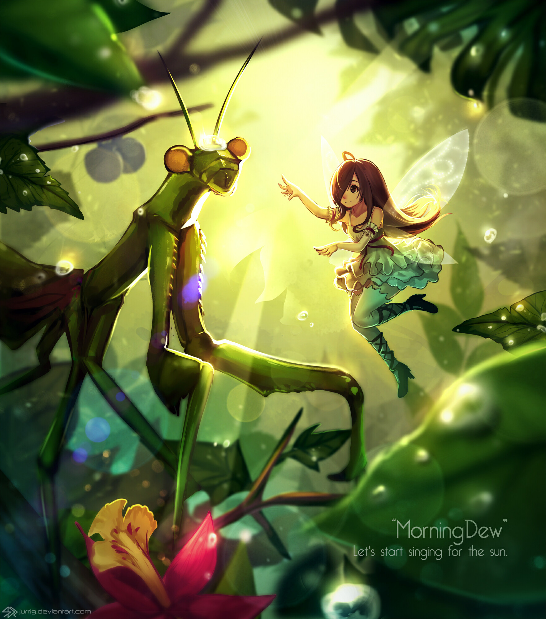 ArtStation - Morning dew