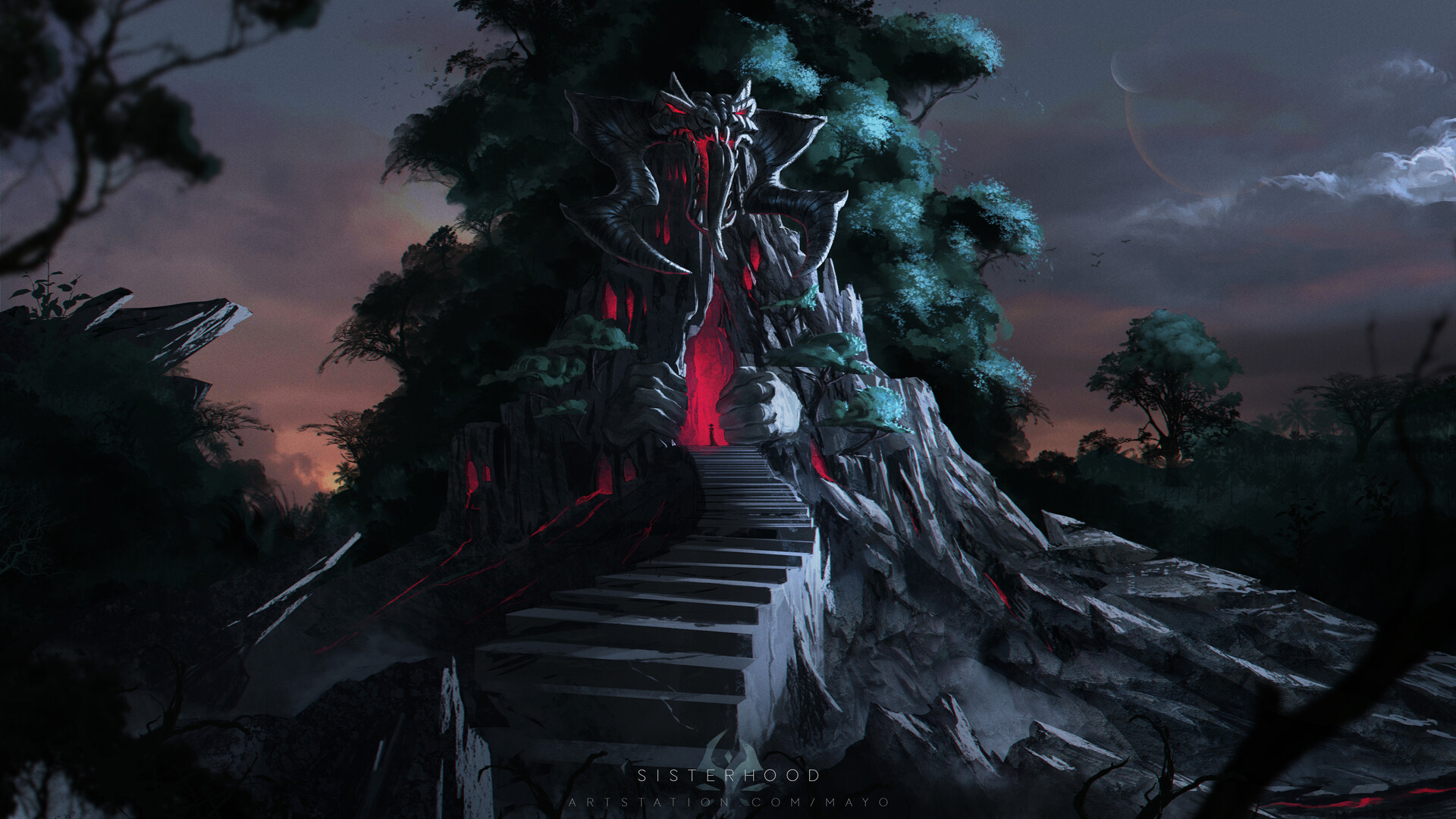 ArtStation - SISTERHOOD | Cult Temple