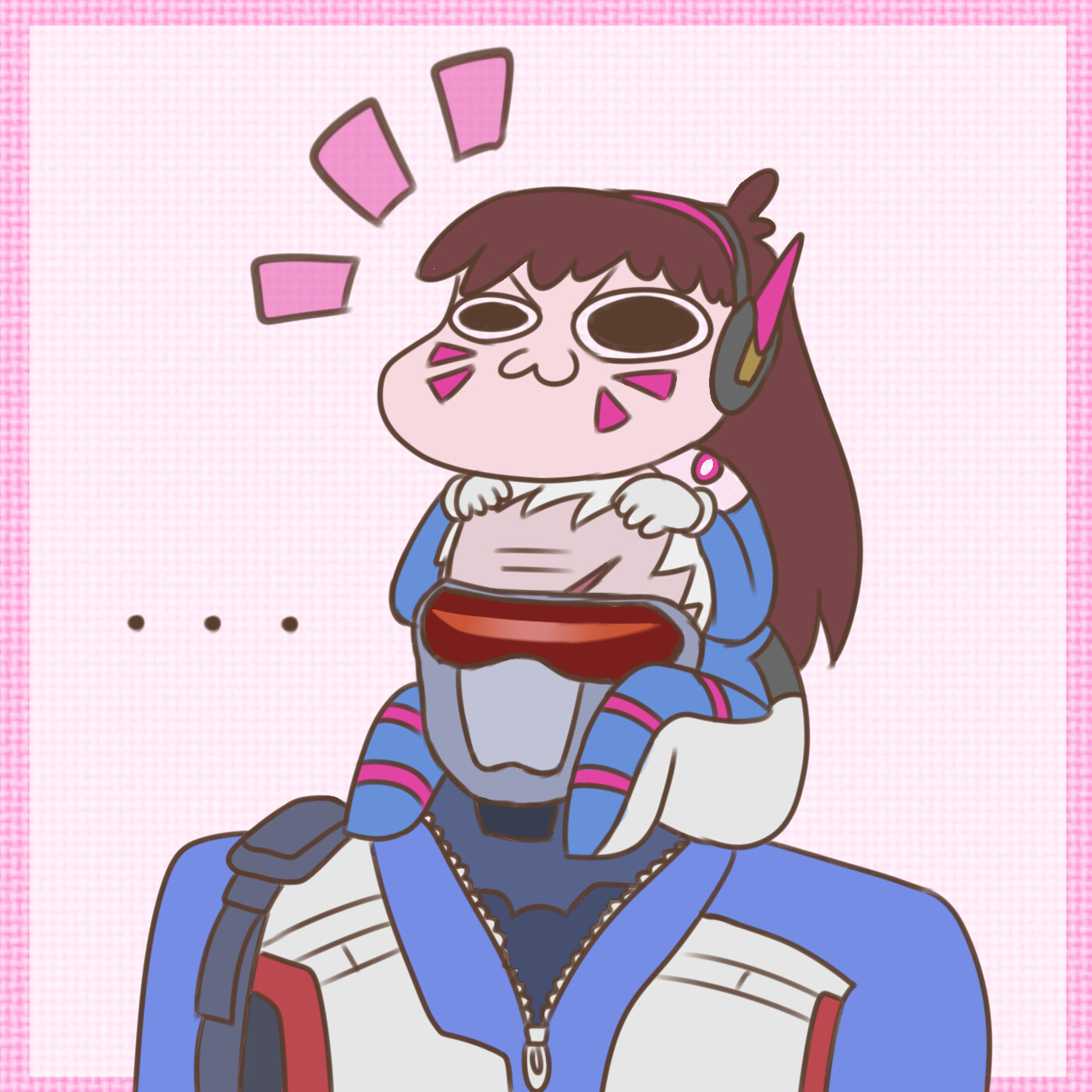 ArtStation - D.Va and Soldier 76 from Overwatch