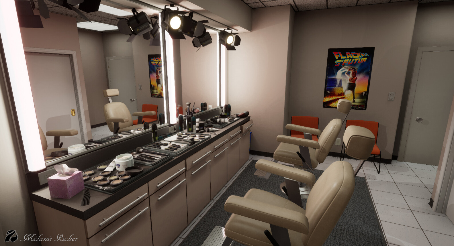 Mélanie Richer - Ici Laflaque Lighting environments/Level Art/Texturing