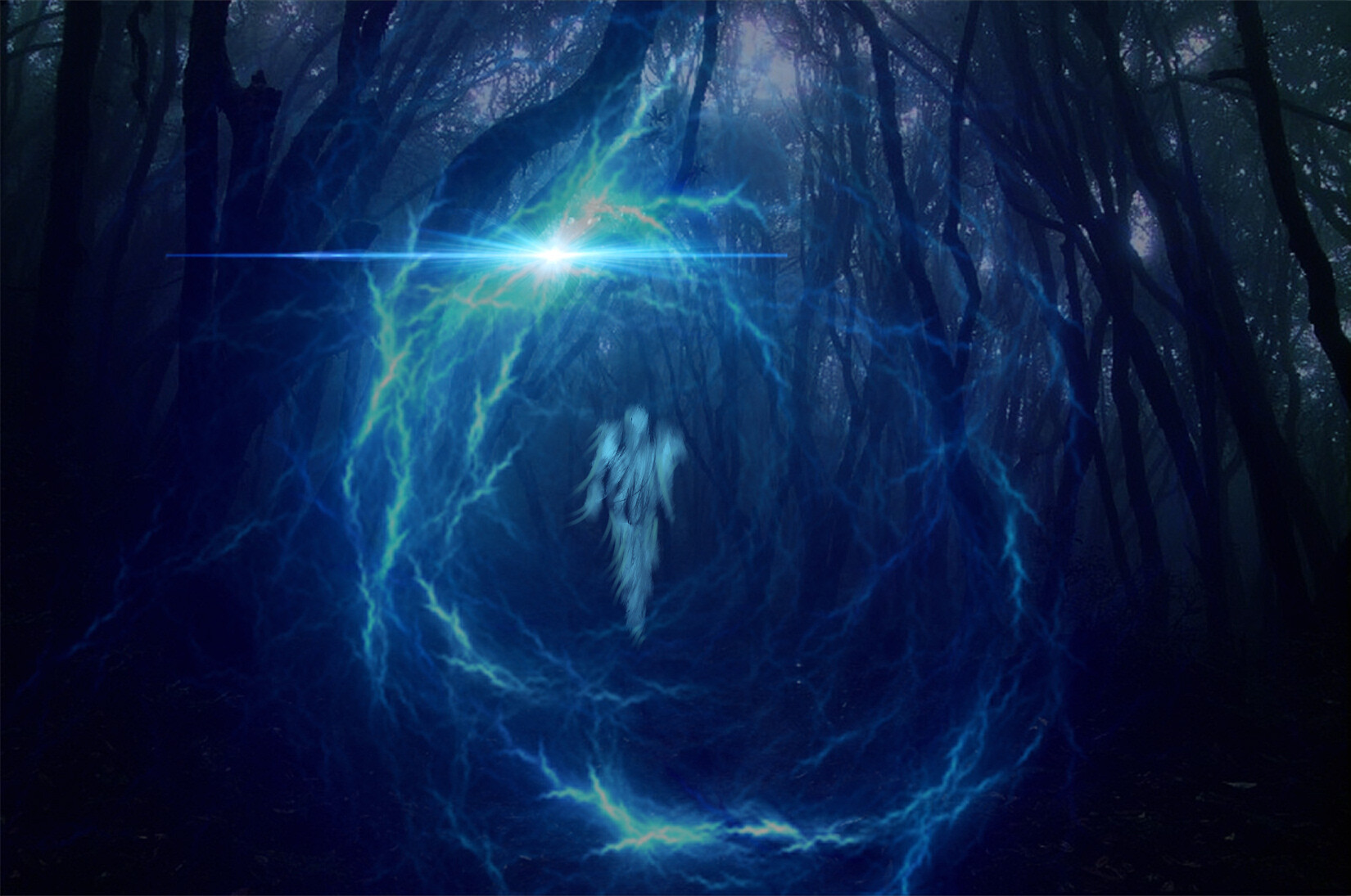 ArtStation - forest ghost