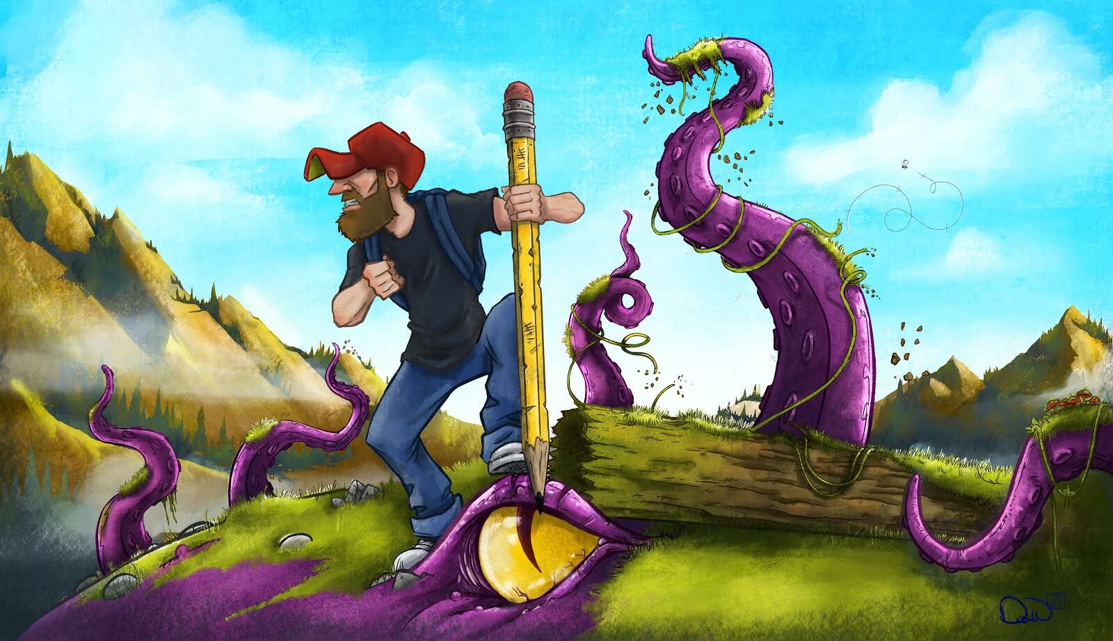 Dan Waldron - DAN WALDRON ART ALWAYS Looking for Adventure!