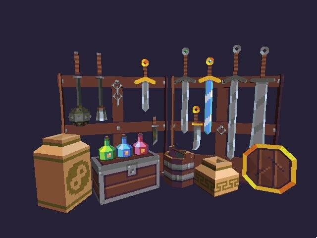 ArtStation - The armoury