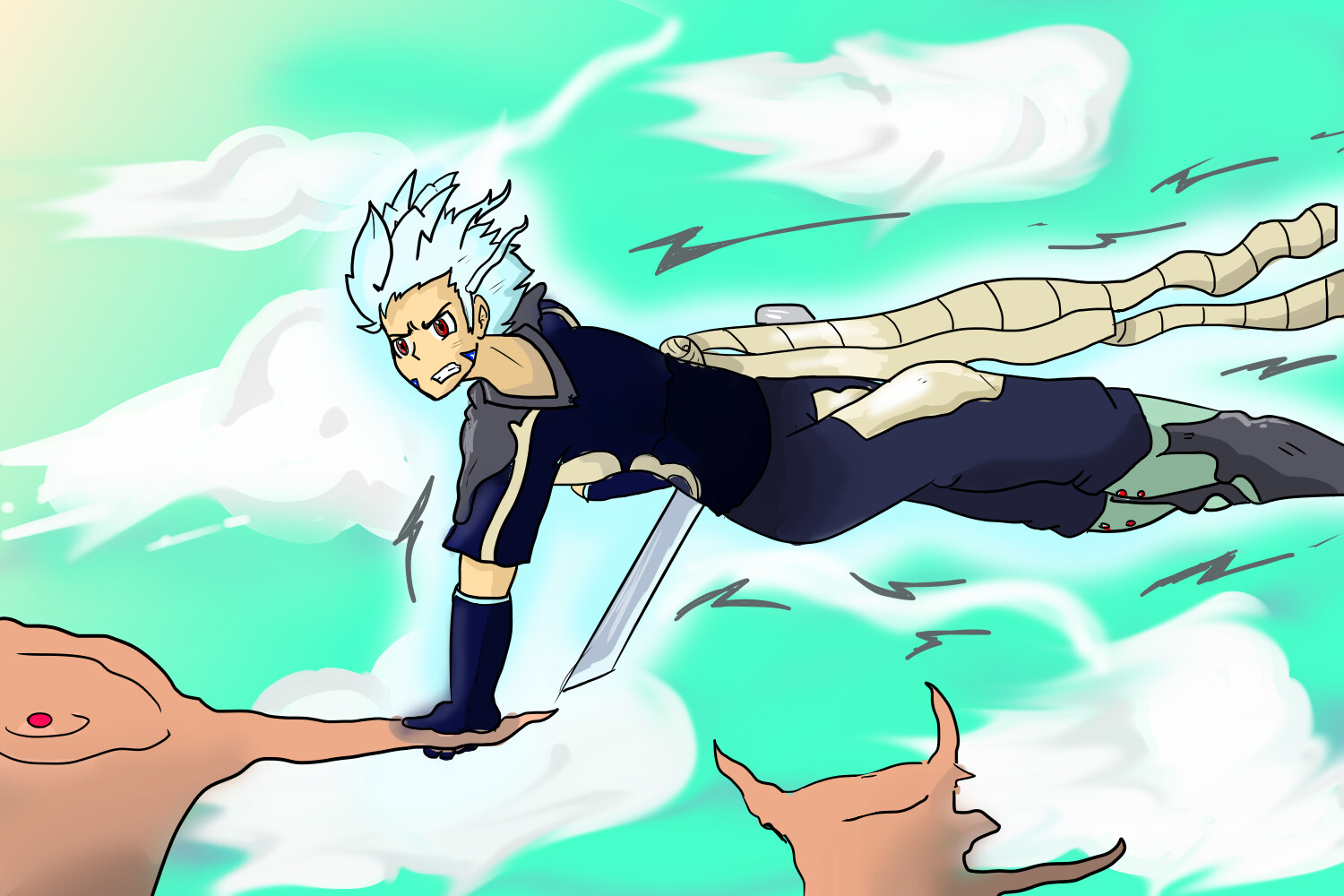 ArtStation - Vatekanore - Thunder Form