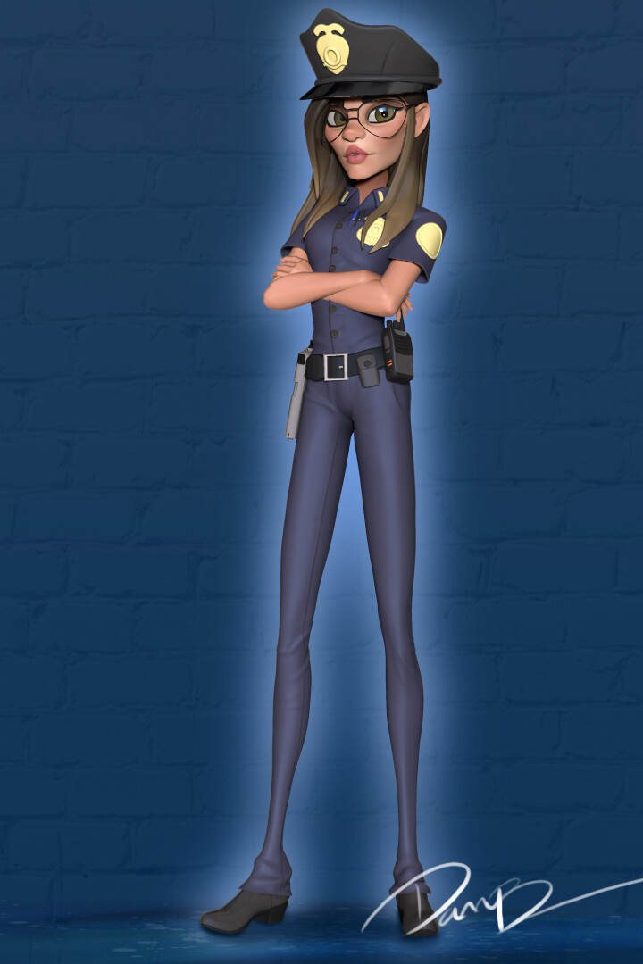 ArtStation - Debra Morgan (Dexter)