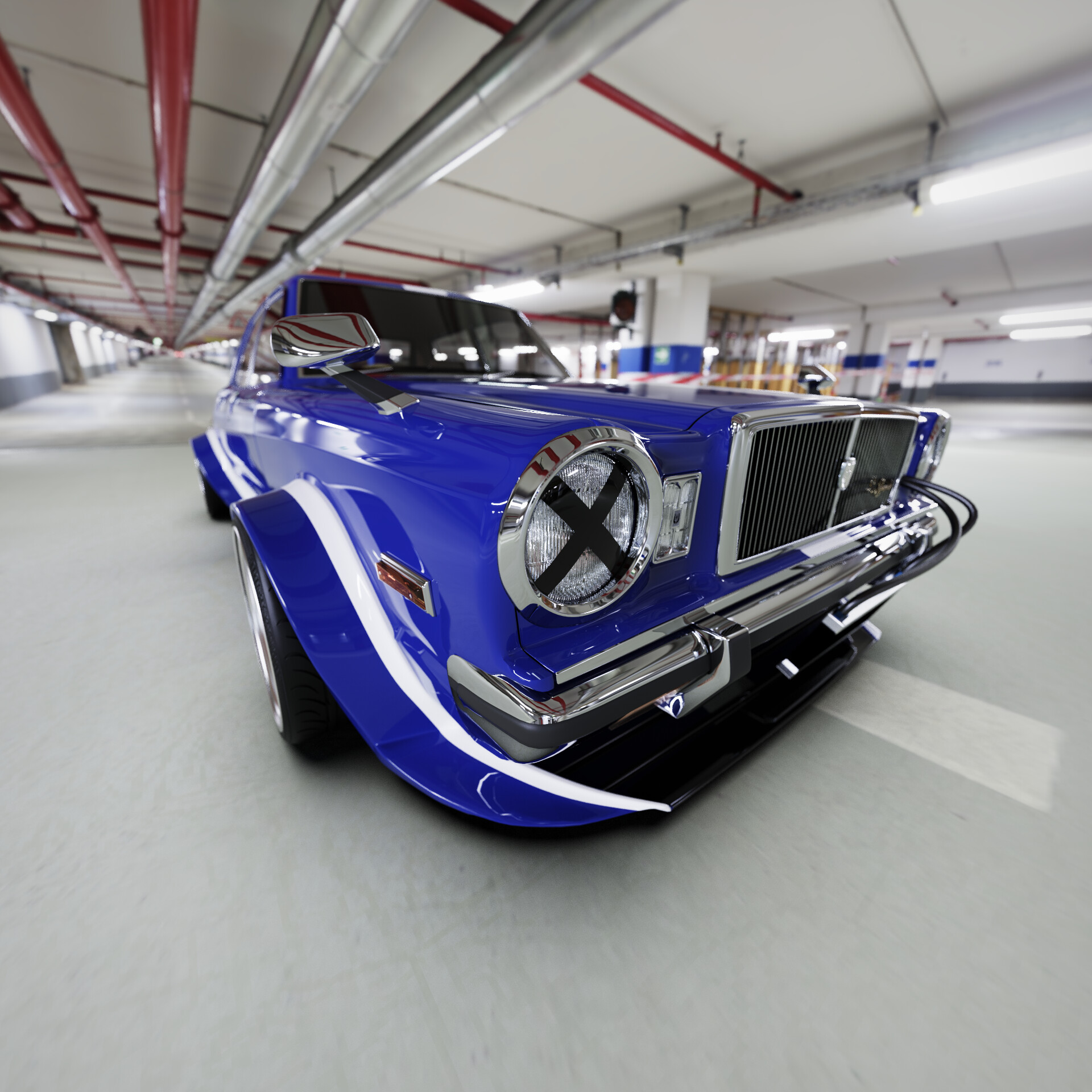 Dmitry Mazin - Bosozoku Toyota Corona Mark 2 grande