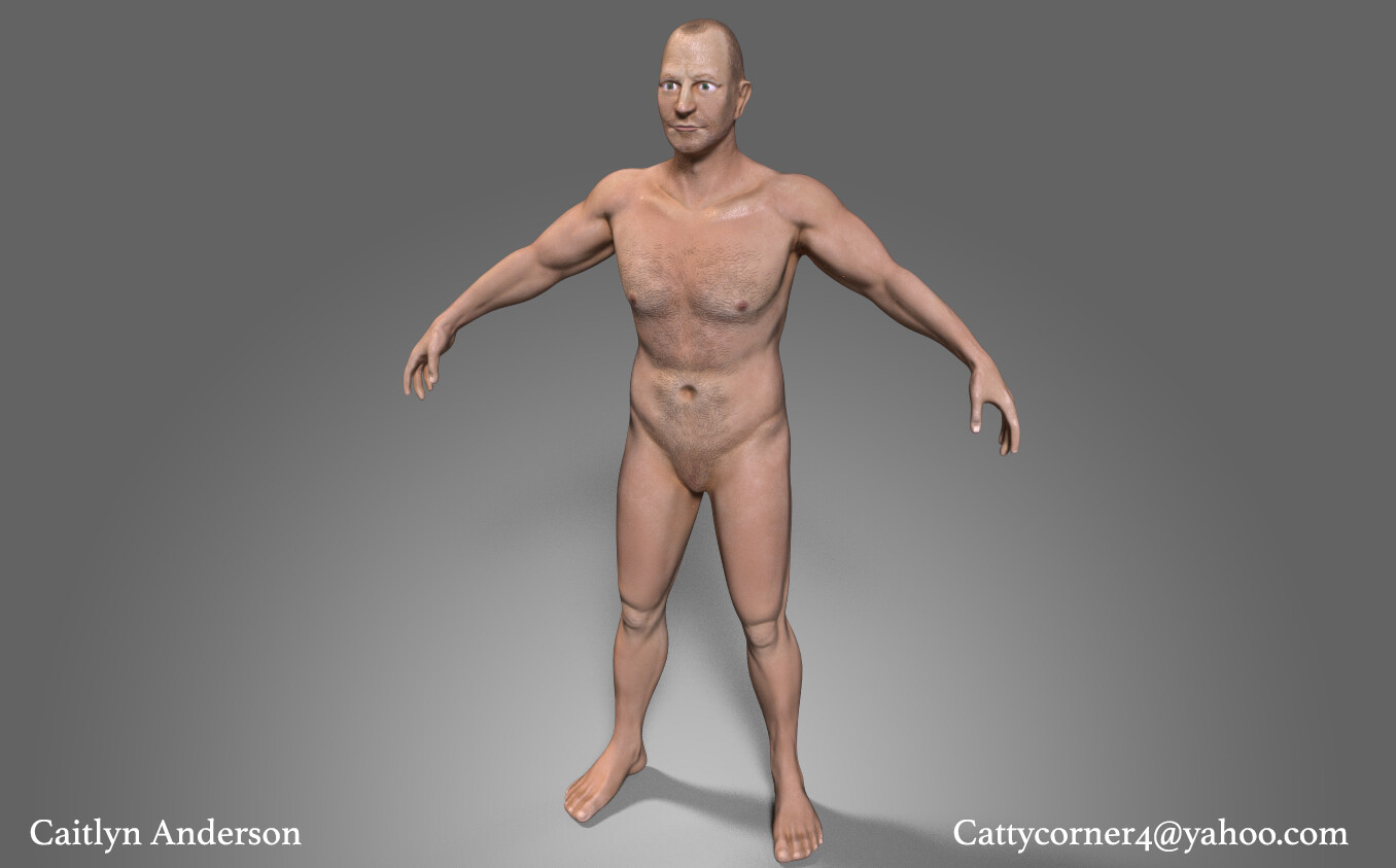 Caitlyn Anderson - George Nude Model