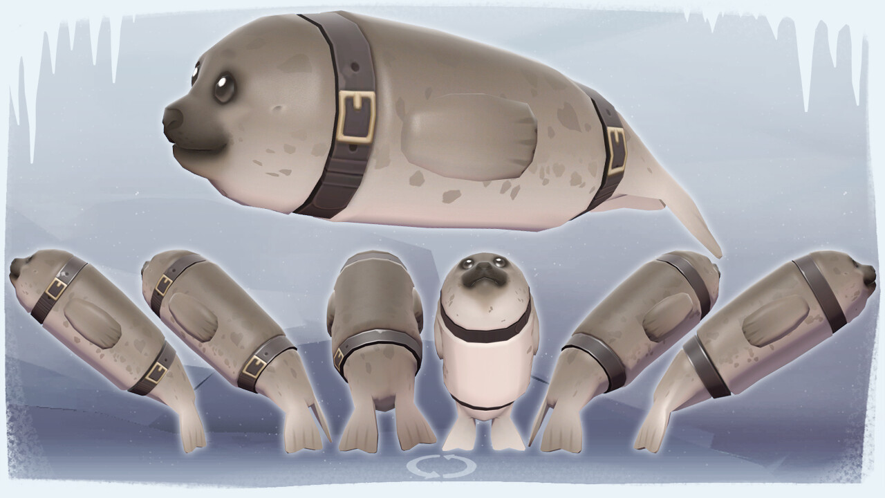 Liam Moffitt - Slappy the Seal (TF2 Cosmetic Item)