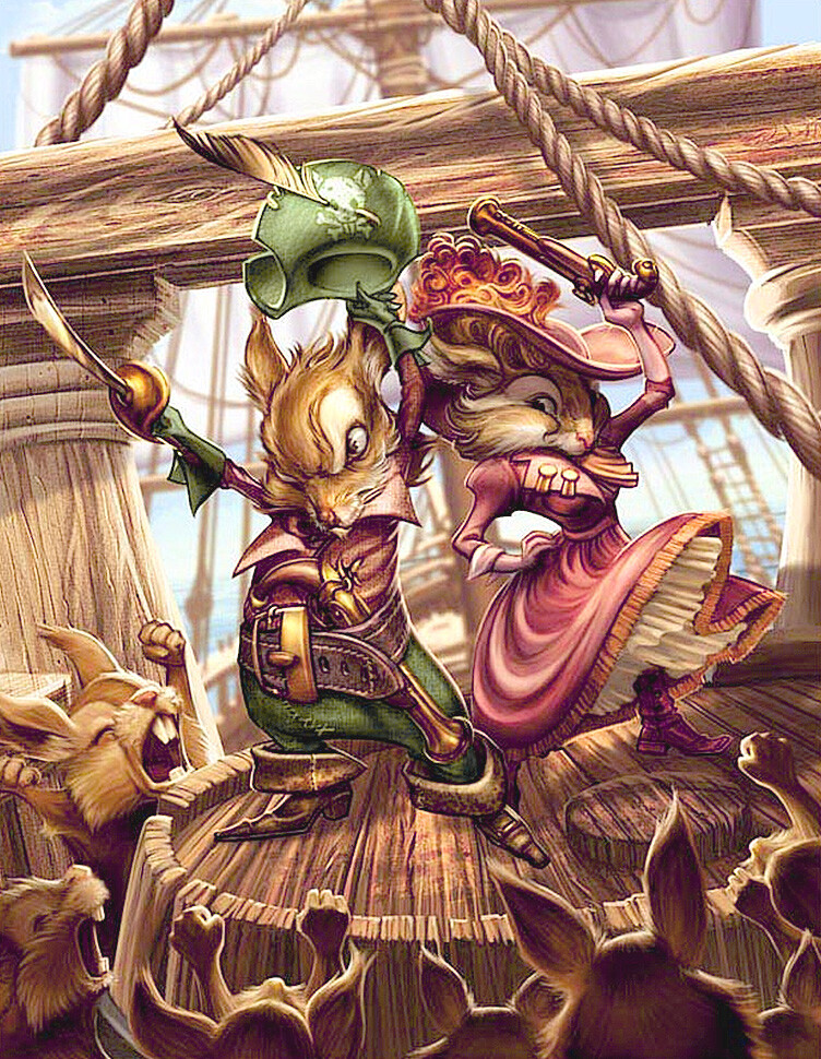 ArtStation - Mice Pirates