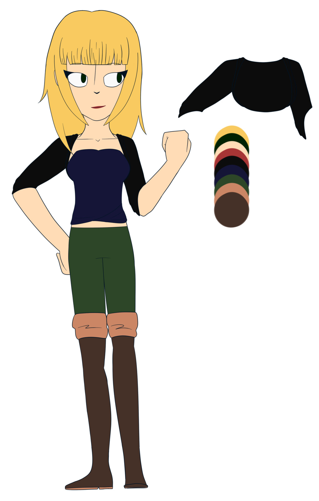 Rachel Starkey - Avanae Driere - Character Desgin