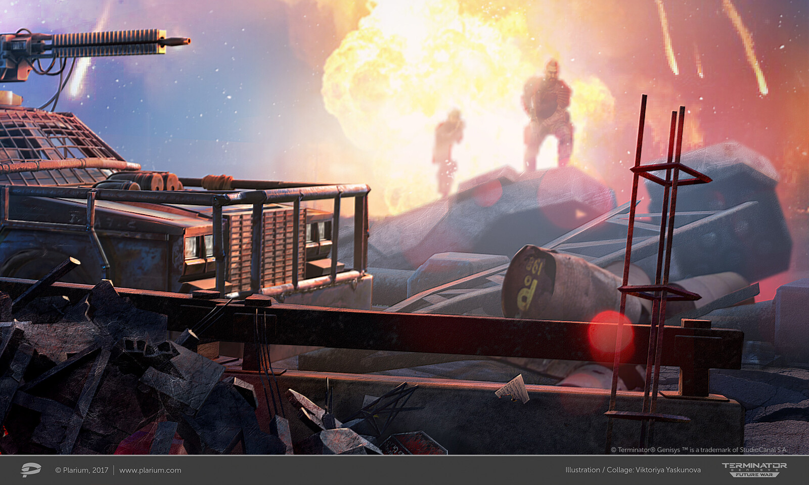 terminator future war scenario