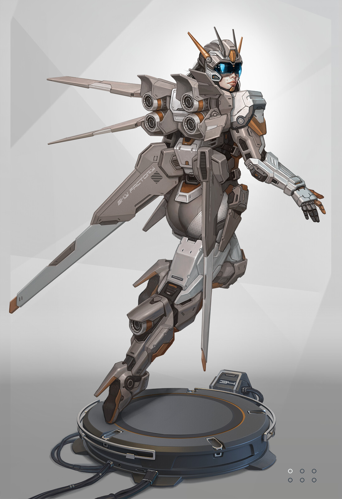 ArtStation - The Flying Girl