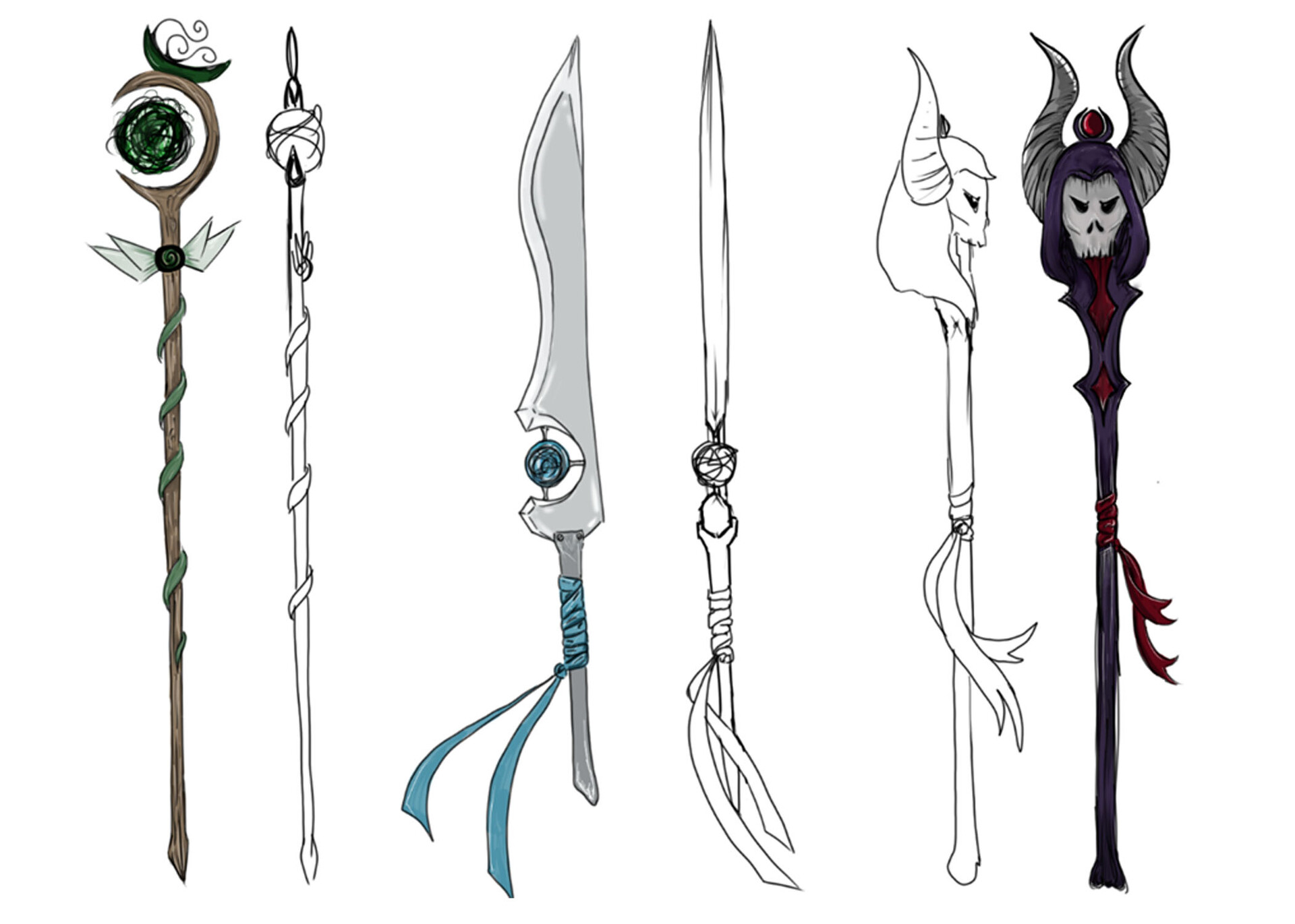 ArtStation - weapon concepts