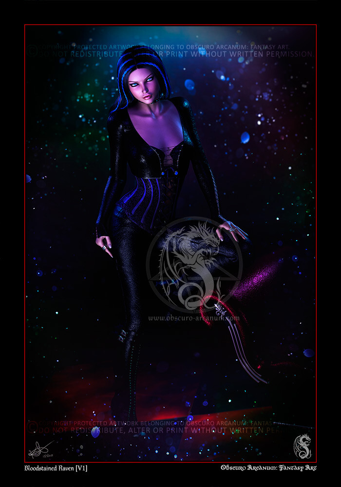 Obscuro Arcanum - Bloodstained Raven I [Sabriel]