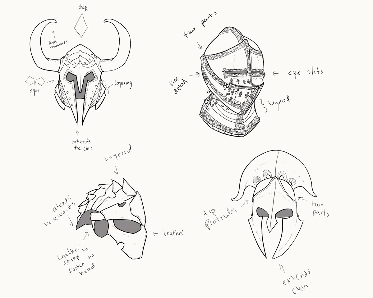 ArtStation - Armor studies