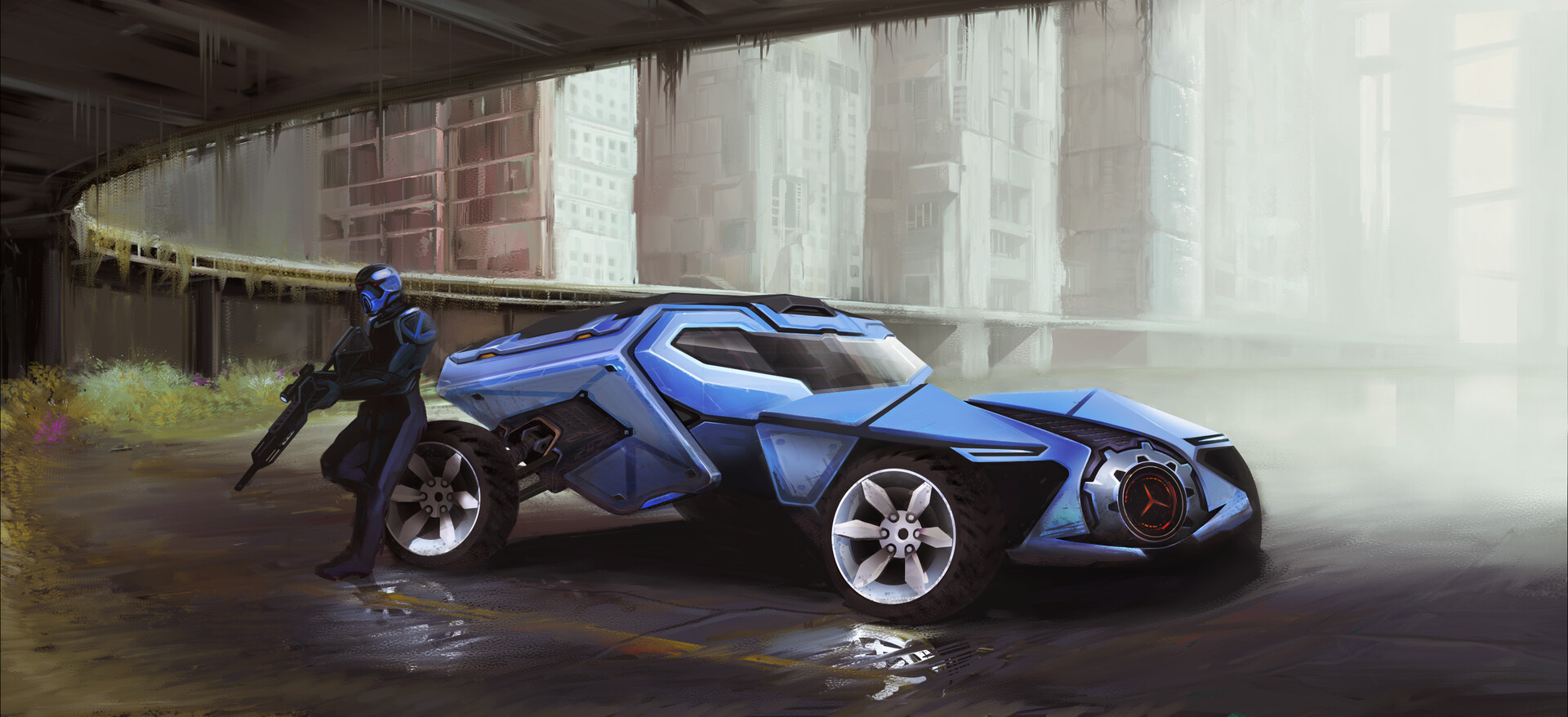 ArtStation - Blue Rider