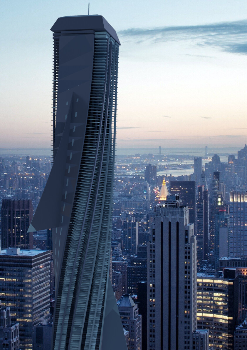 ArtStation - skyscraper architecture project