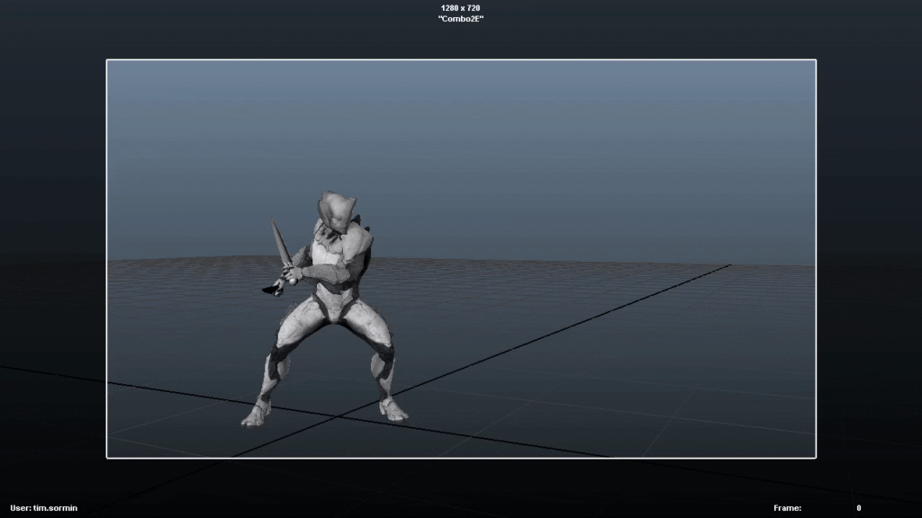 dagger attack animation