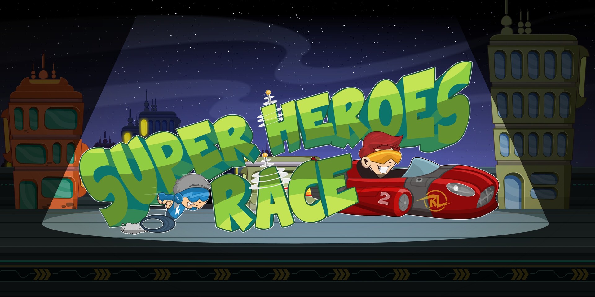 ArtStation - Super Hero Racing Game