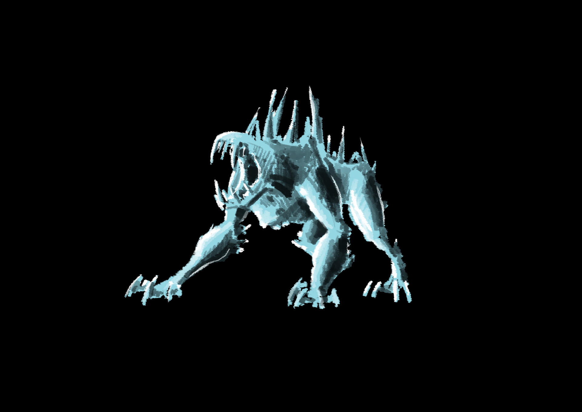 ArtStation - Crystal beast