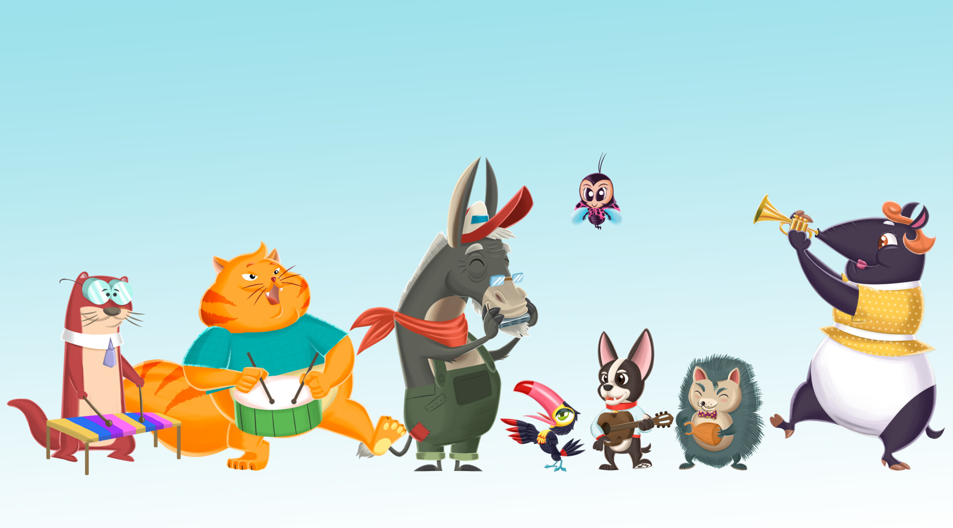 ArtStation - Concept art Band Animal