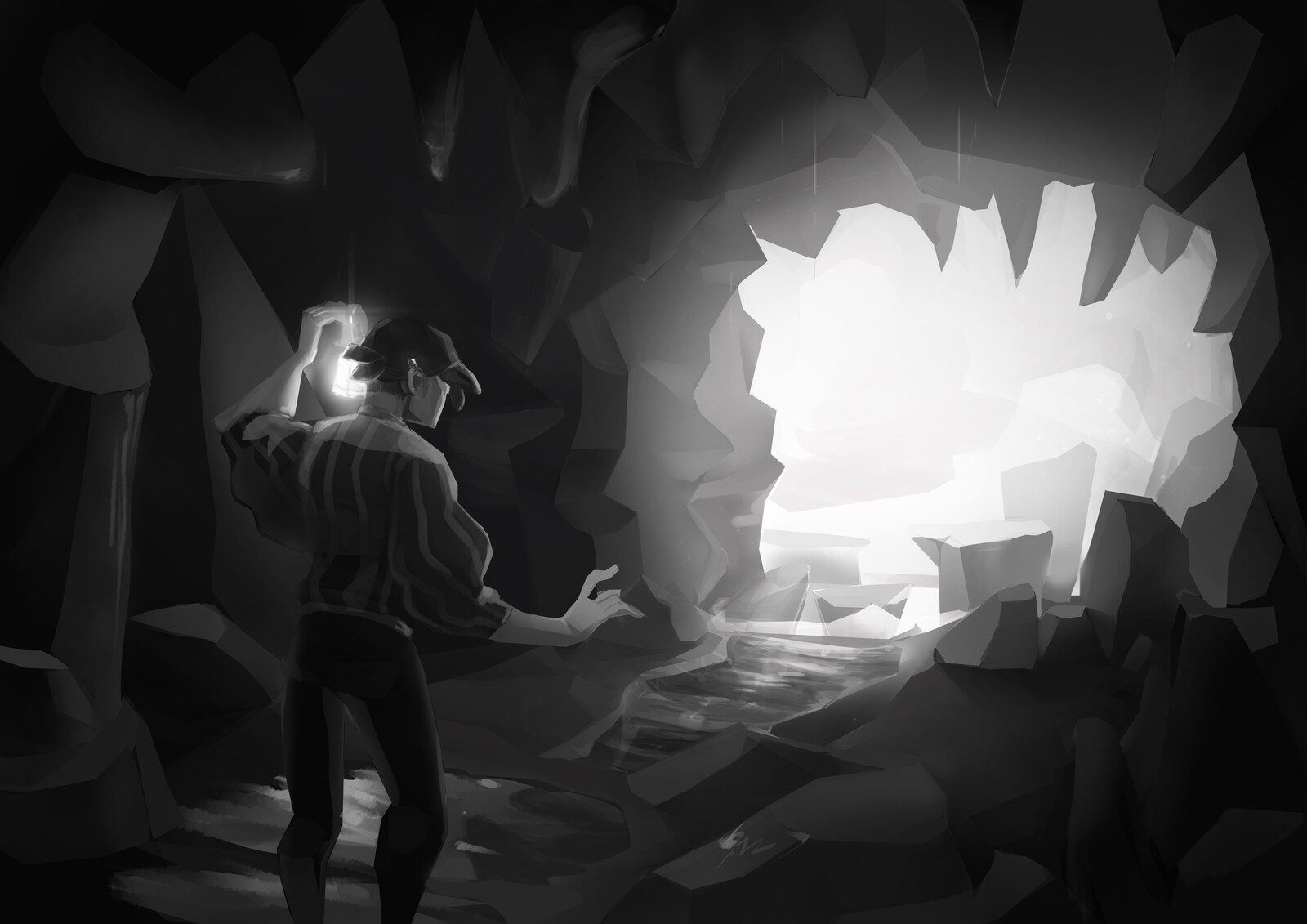 Nickie Villa - Treasure Island Environment Design - Ben Gunn's Cave