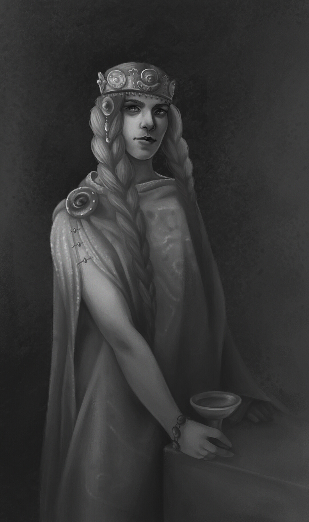 ArtStation - Master Study of Isolde by Gaston Bussière