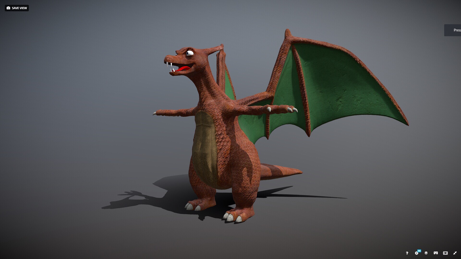 ArtStation - Charizard - Pokémon - WIP