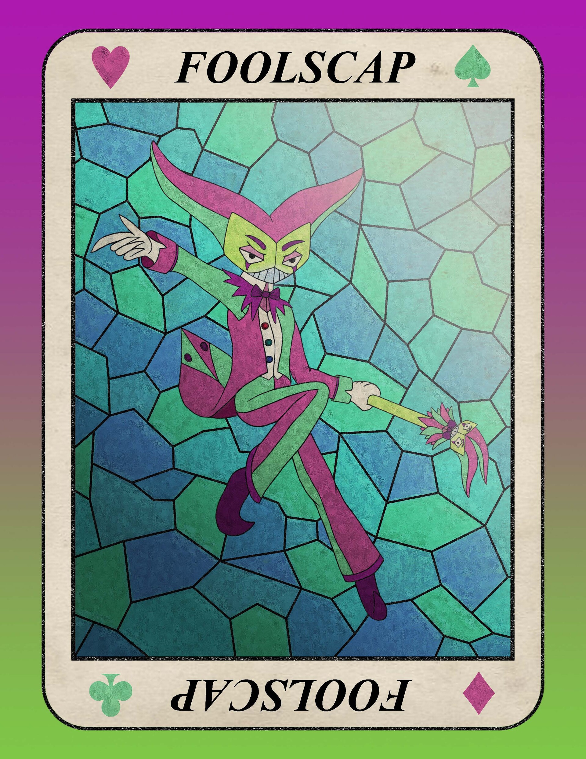 ArtStation - Foolscap – Playing Card