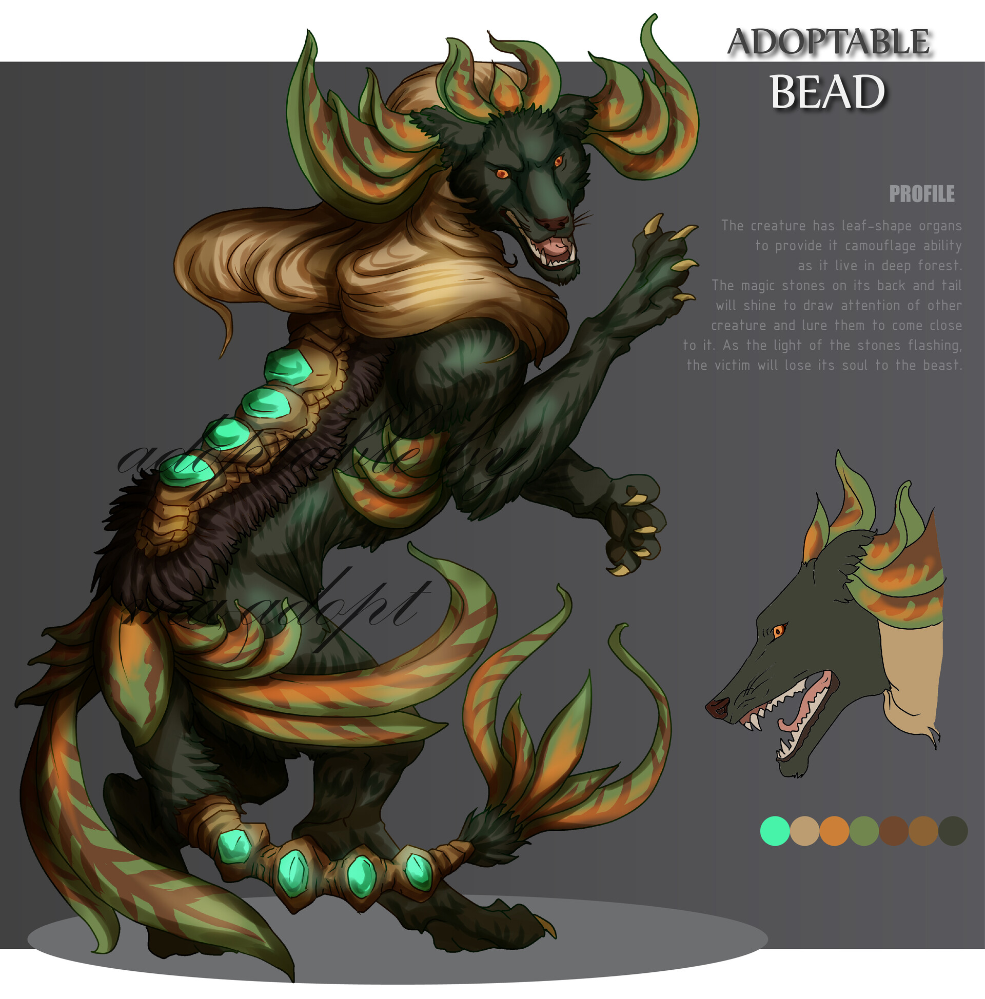 ArtStation - ADOPTABLE Close : BEAD