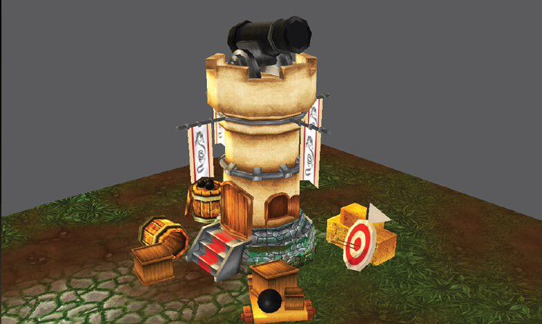 ArtStation - Tower asset