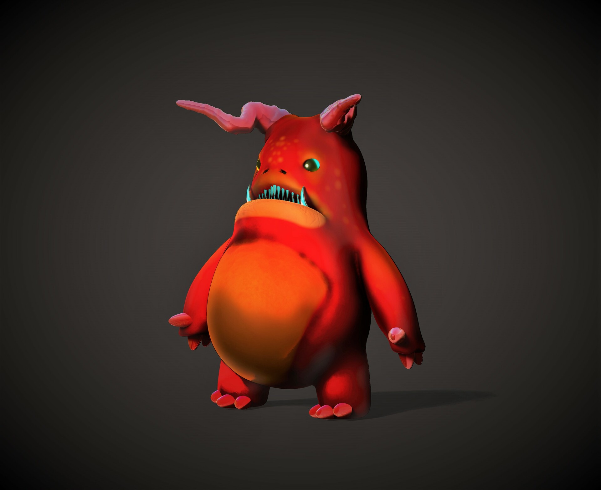 ArtStation - A little monster