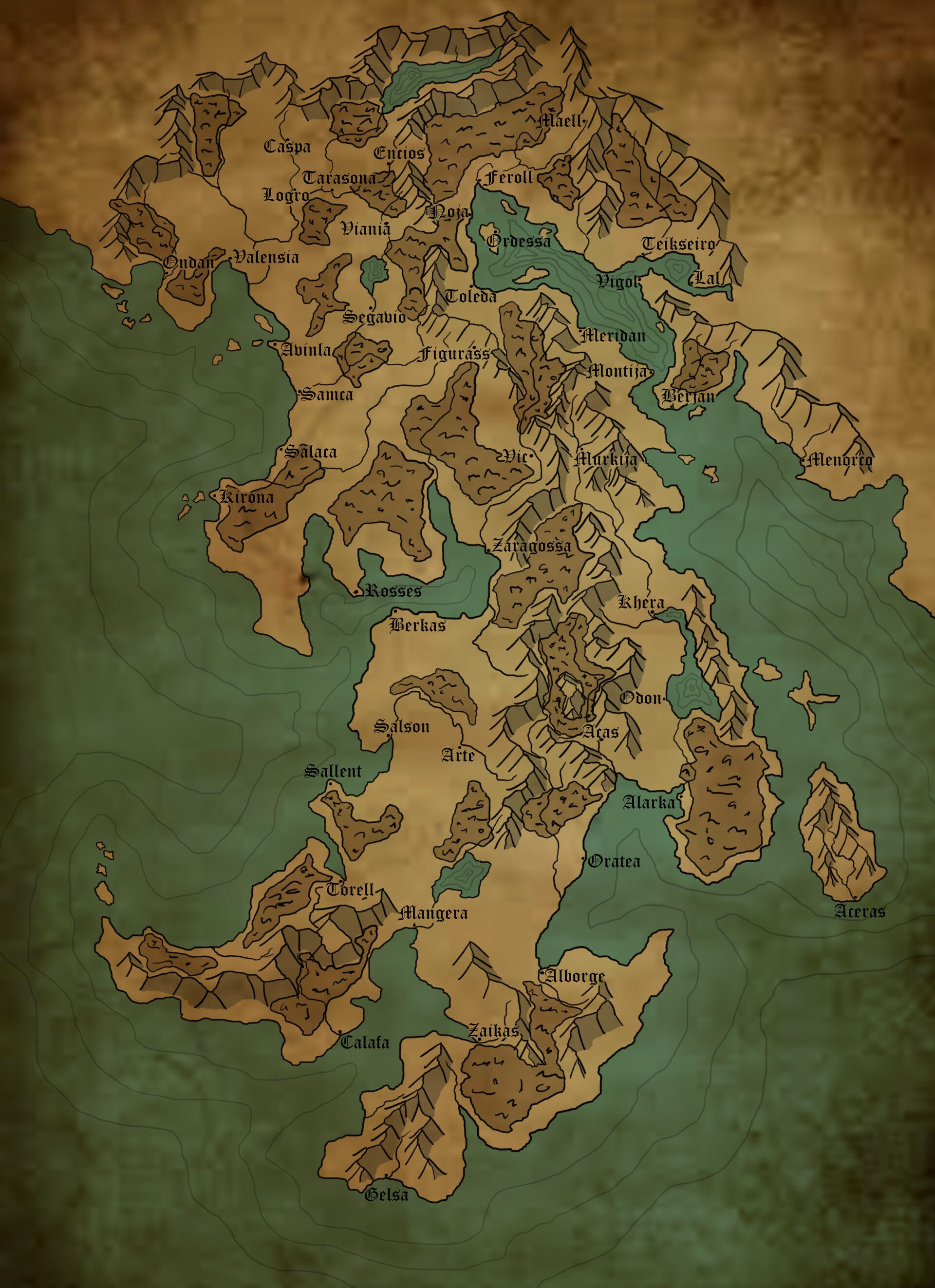 ArtStation - Apenisian Peninsula