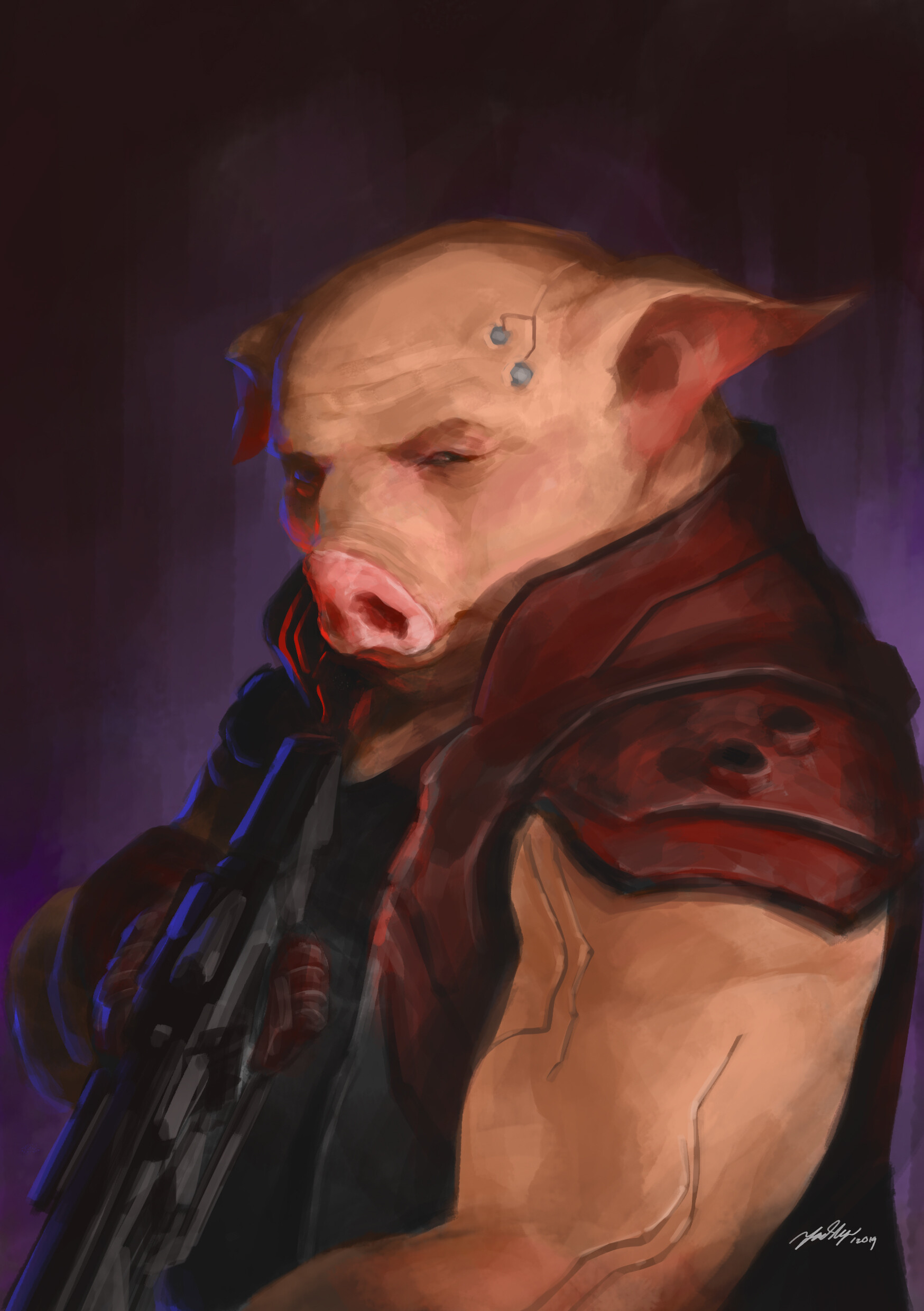 ArtStation - Cyberpig