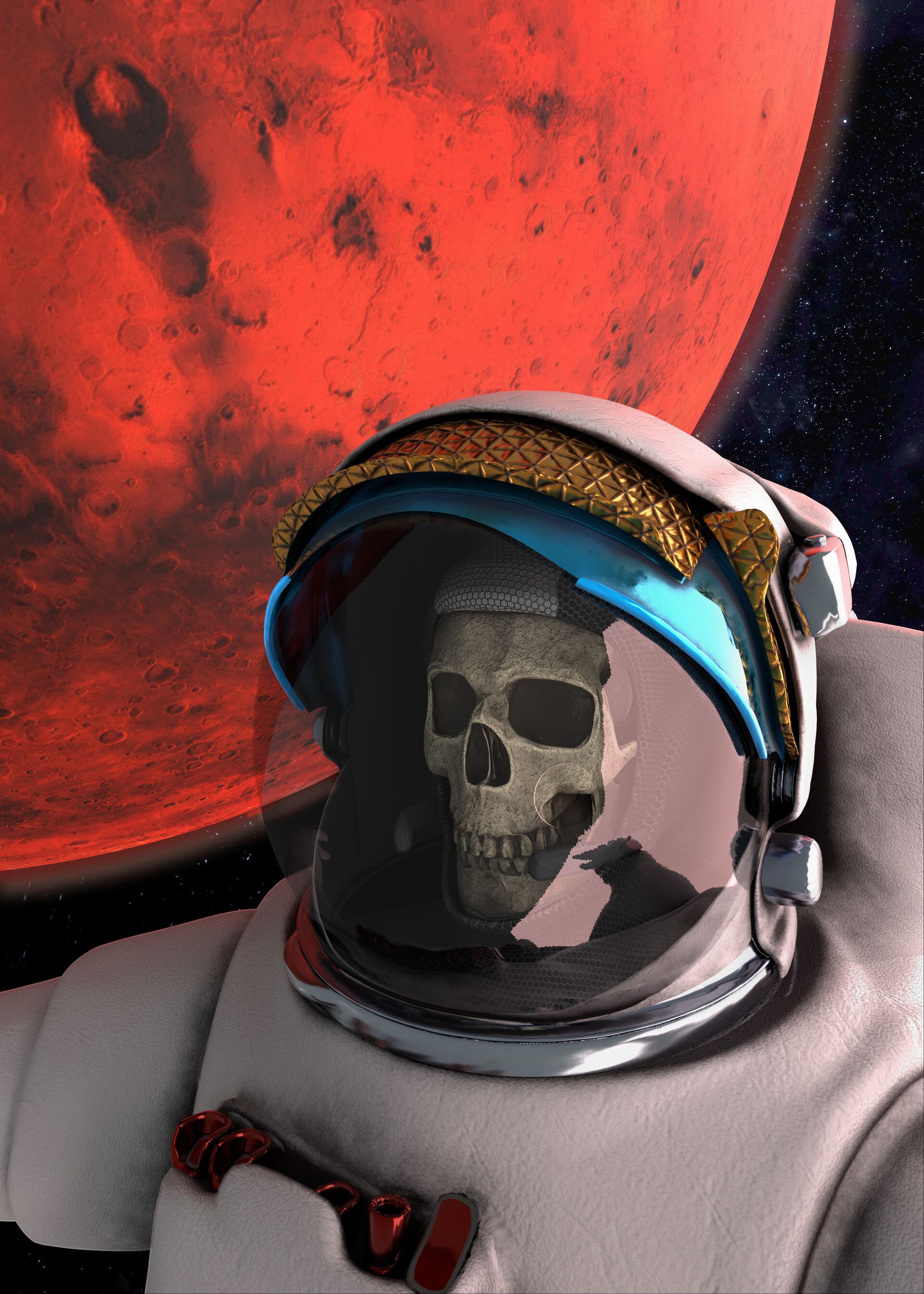 Dead Astronauts On Mars