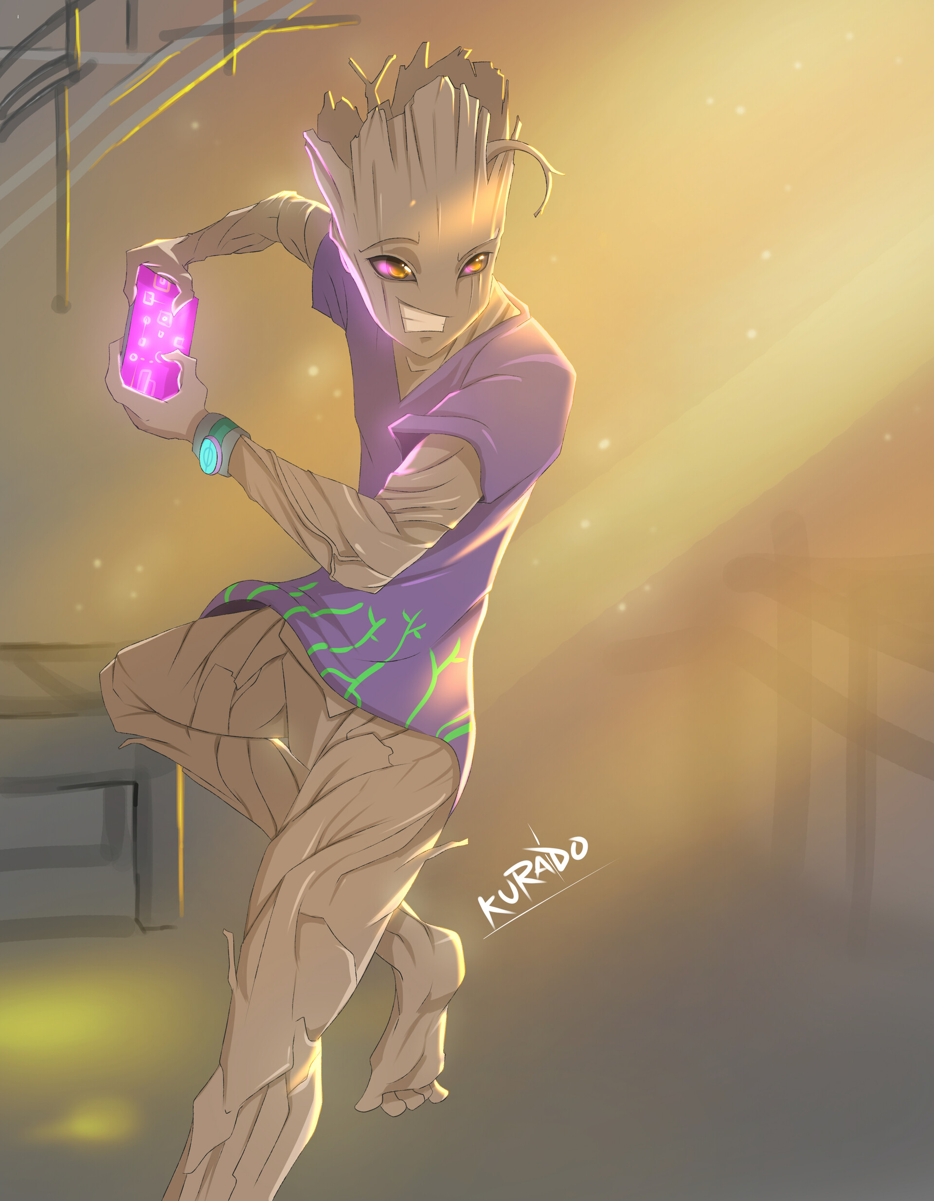 ArtStation - Teen Groot