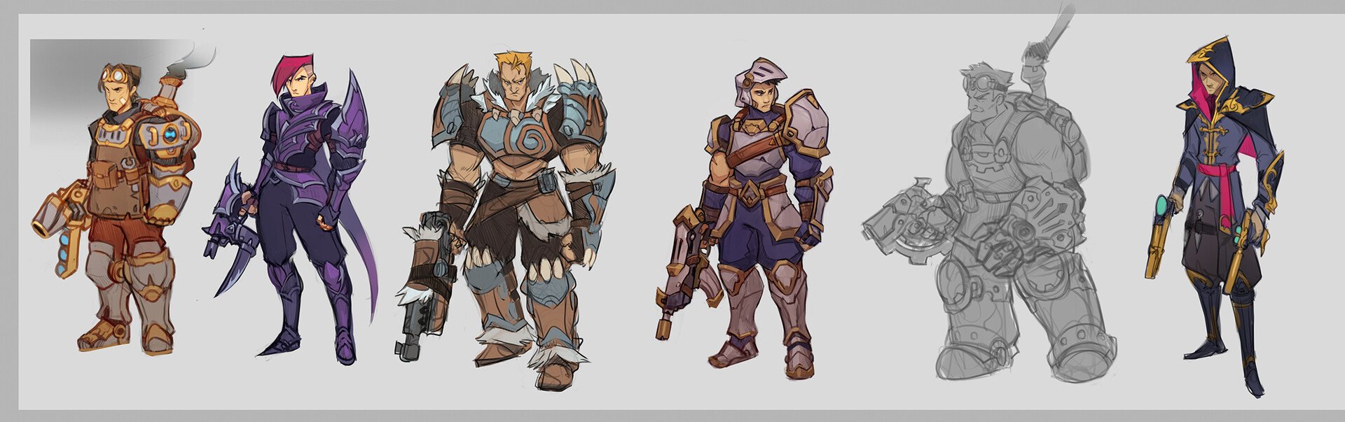 ArtStation - Realm Royale | Character Visual Development