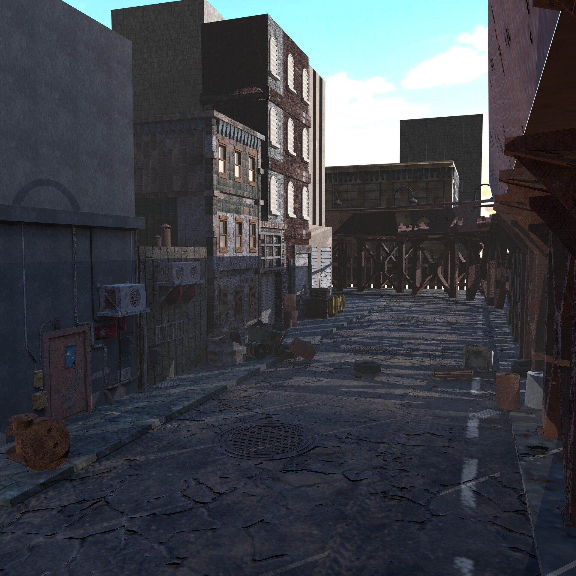 ArtStation - Game Environment Modeling and Texturing