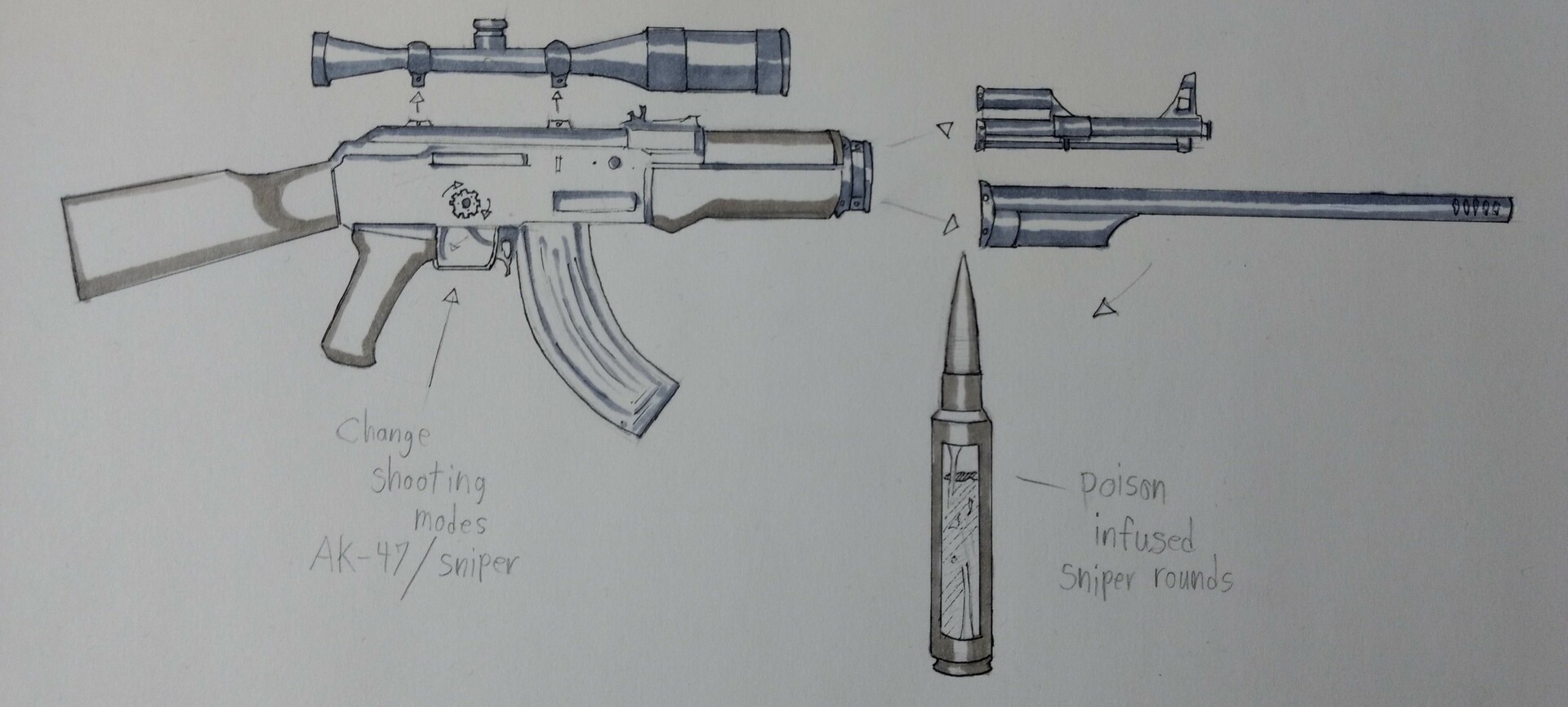 Dylan Macko - Soldier Character Concept (Poison Dart Frog)