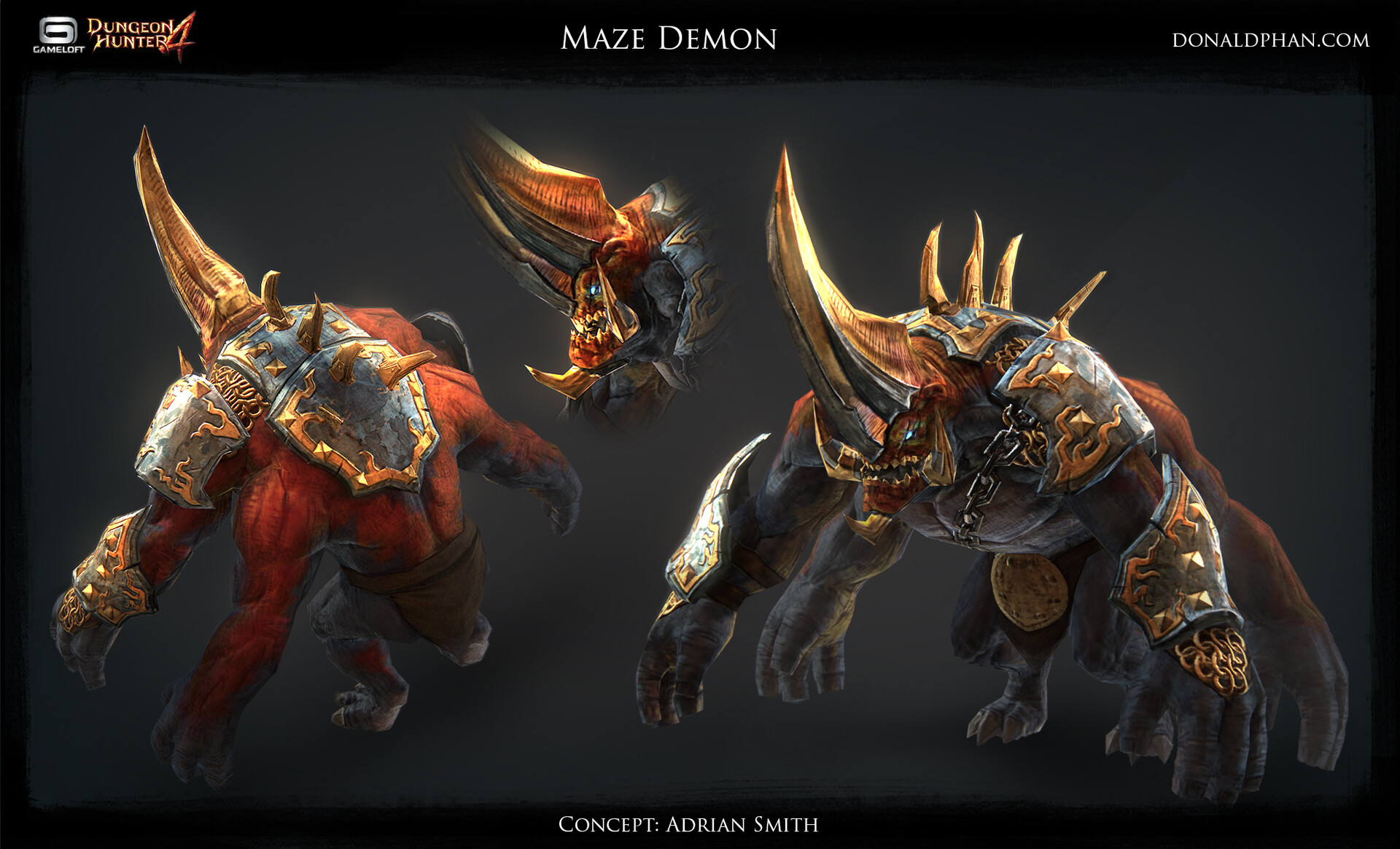 ArtStation - Dungeon Hunter 4: Maze Demon