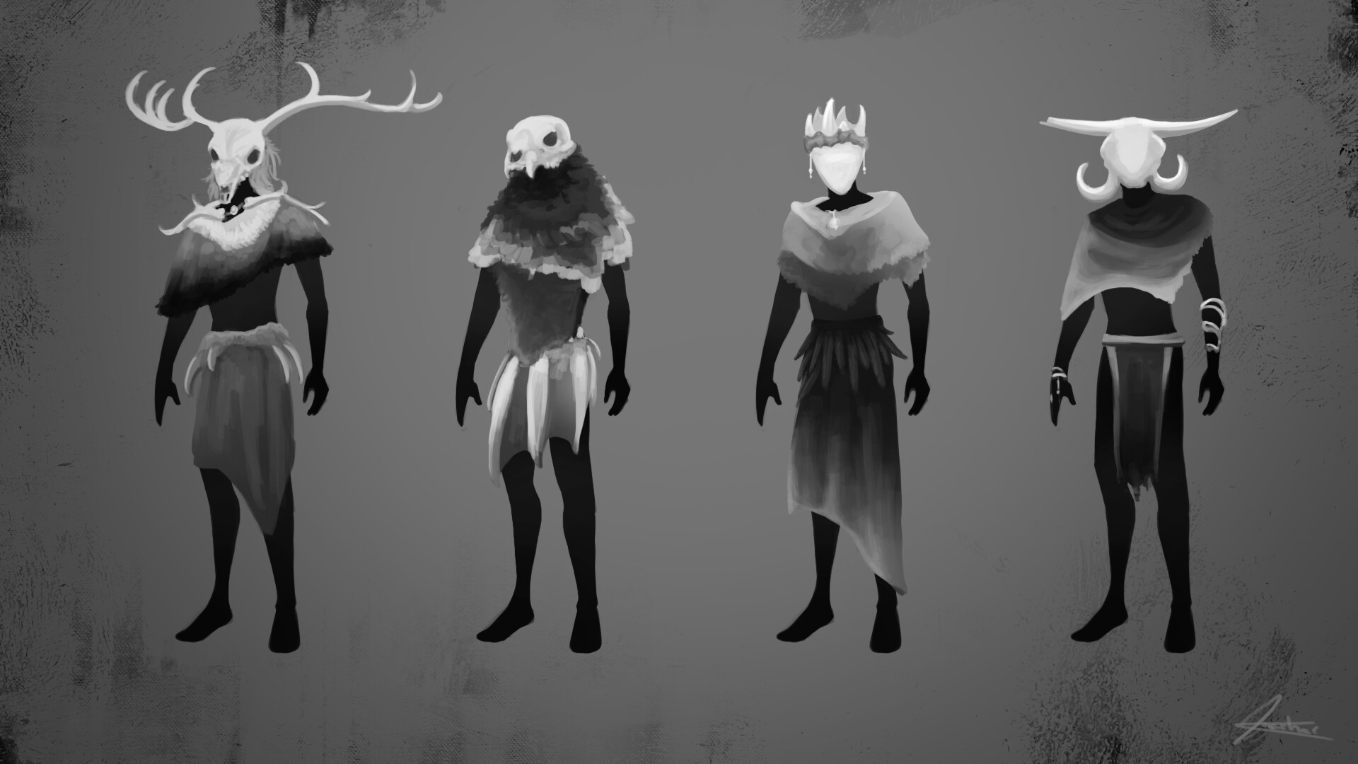ArtStation - Character concept - The Tribe