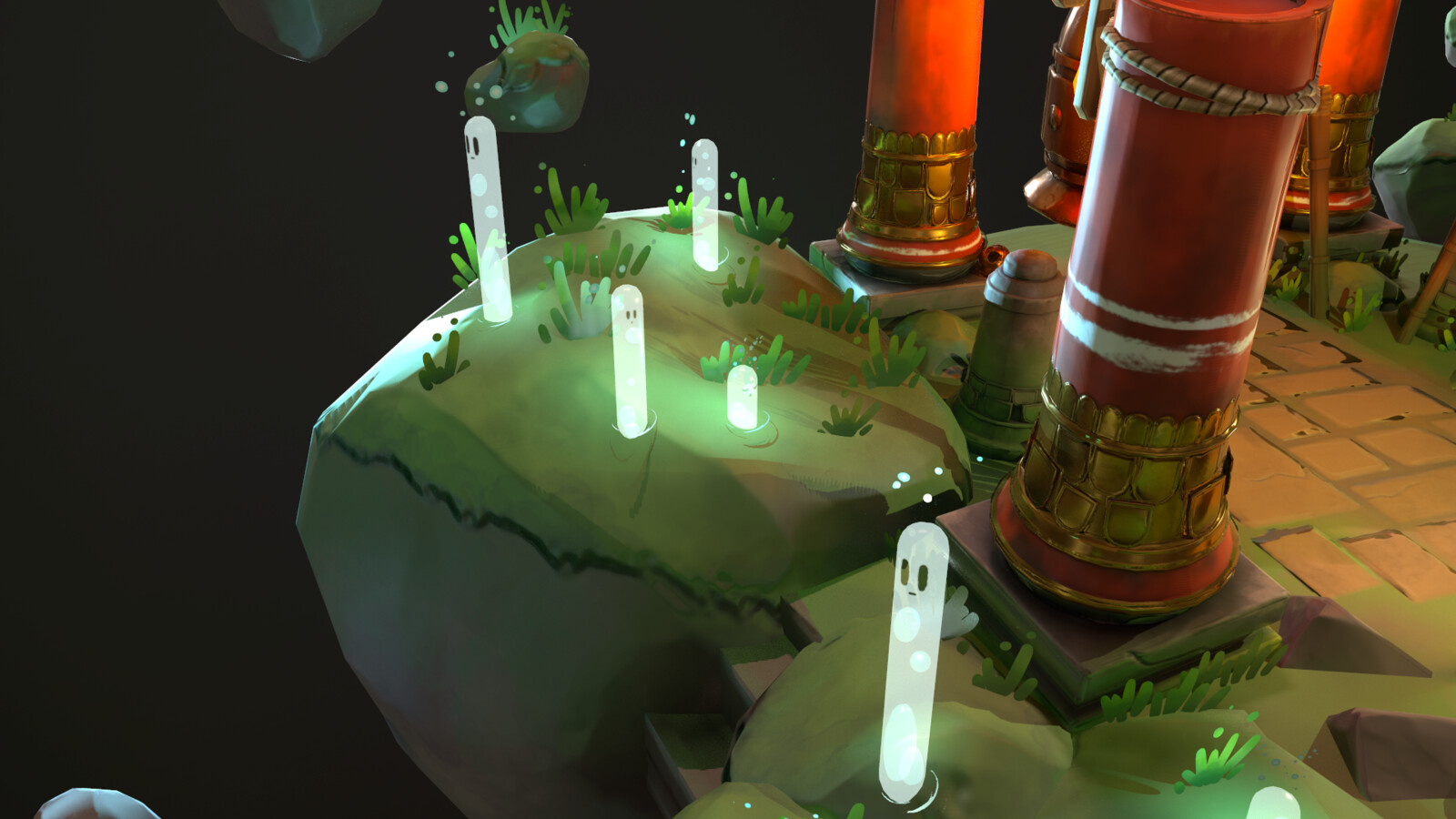 Chloé Morel - Ancient Gods Threshold - 3D Model